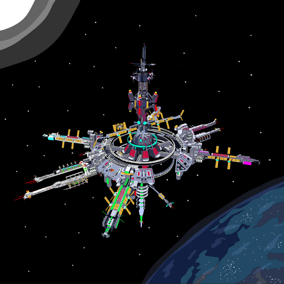 ArtStation - The Geographic Landmark / Structure