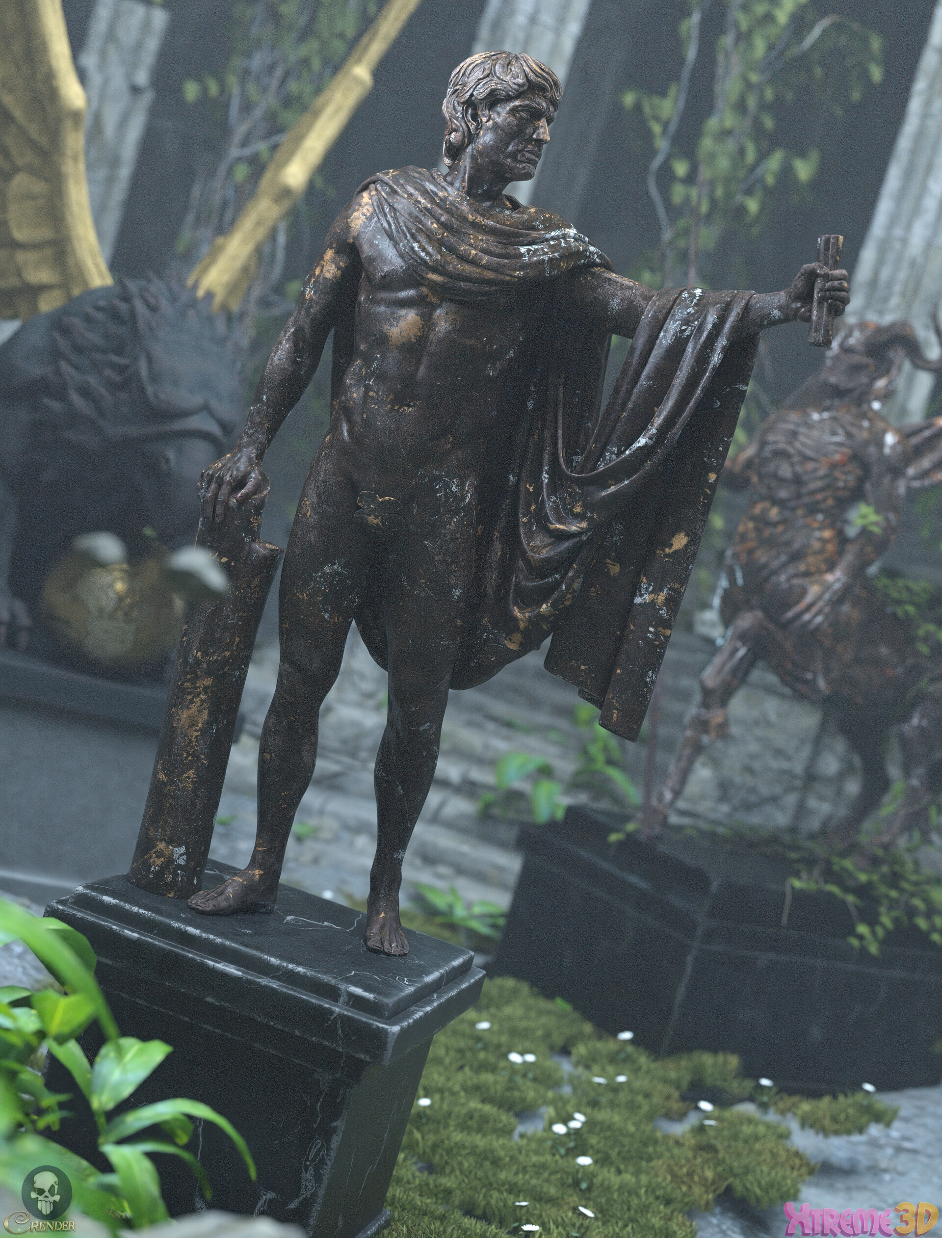 Xtreme3D Studio - Hero Statue by White Fang