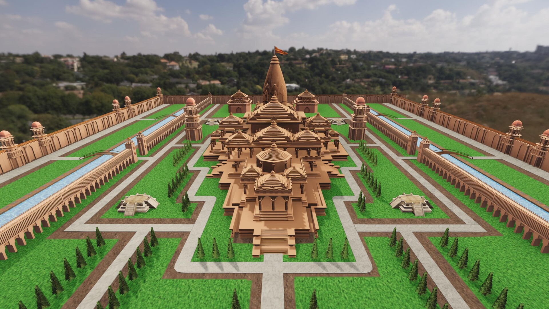 ArtStation - Ram mandir in Metaverse
