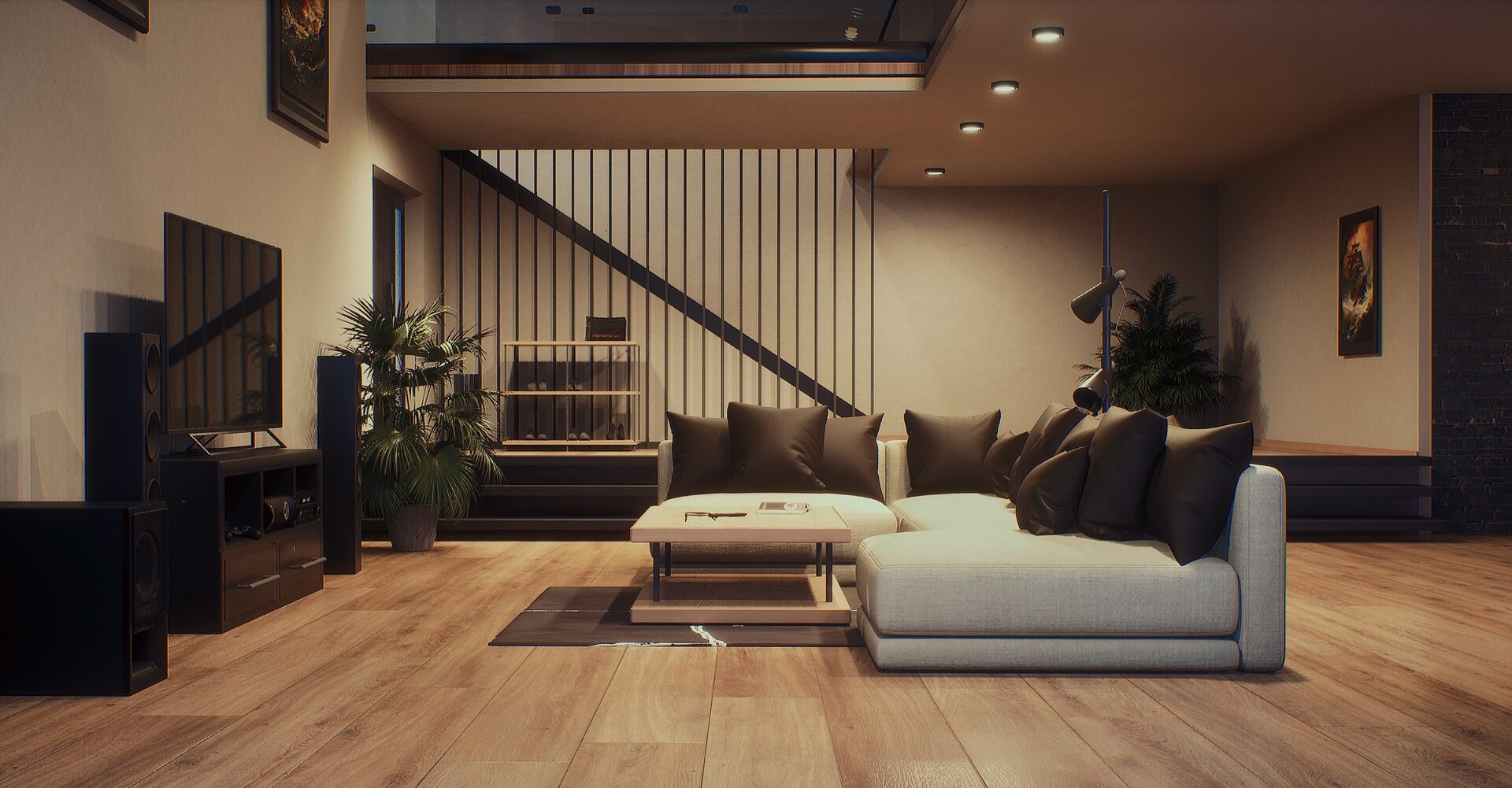 ArtStation - ArchViz House - 3ds Max + Unreal engine