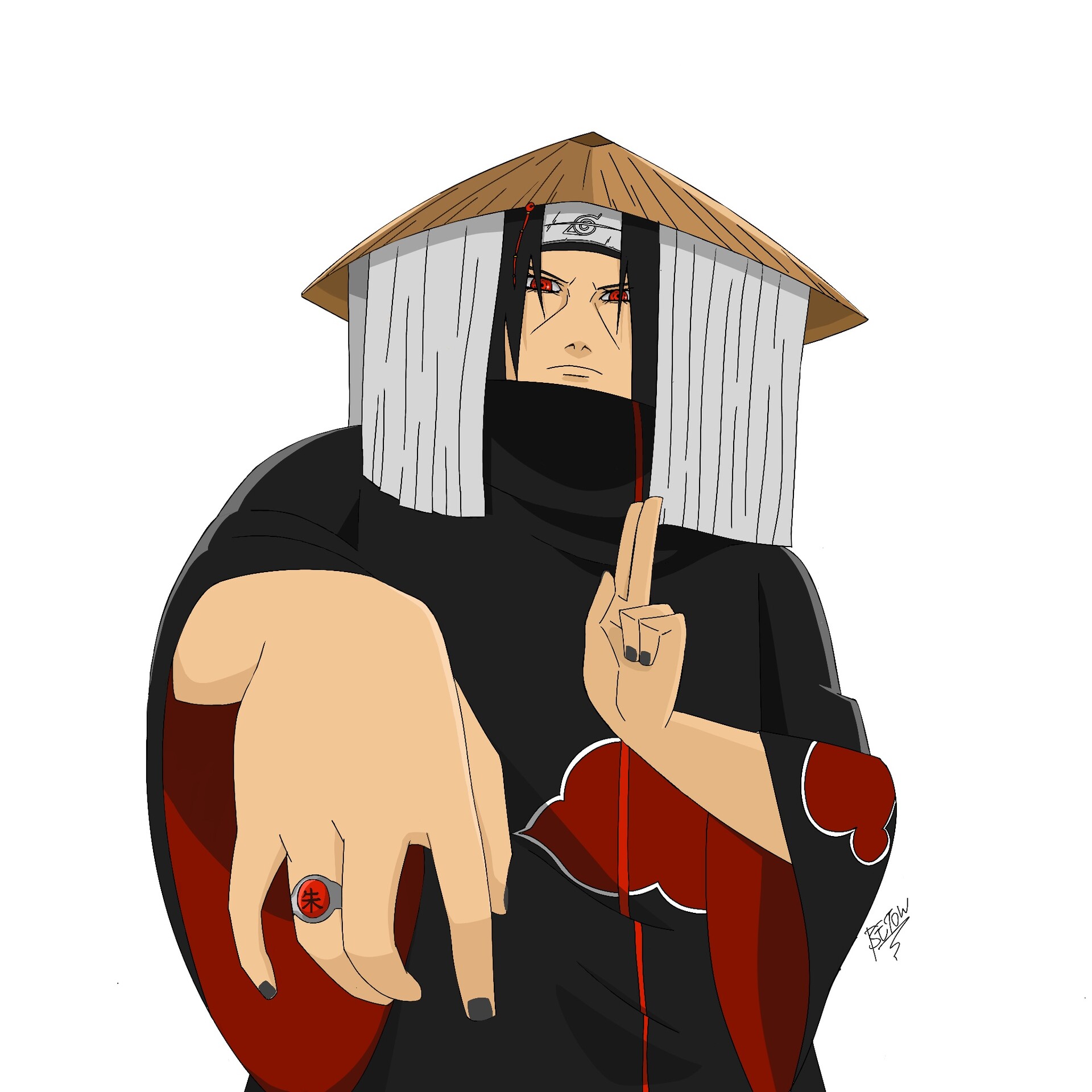 ArtStation - Itachi Uchiha - Fanart
