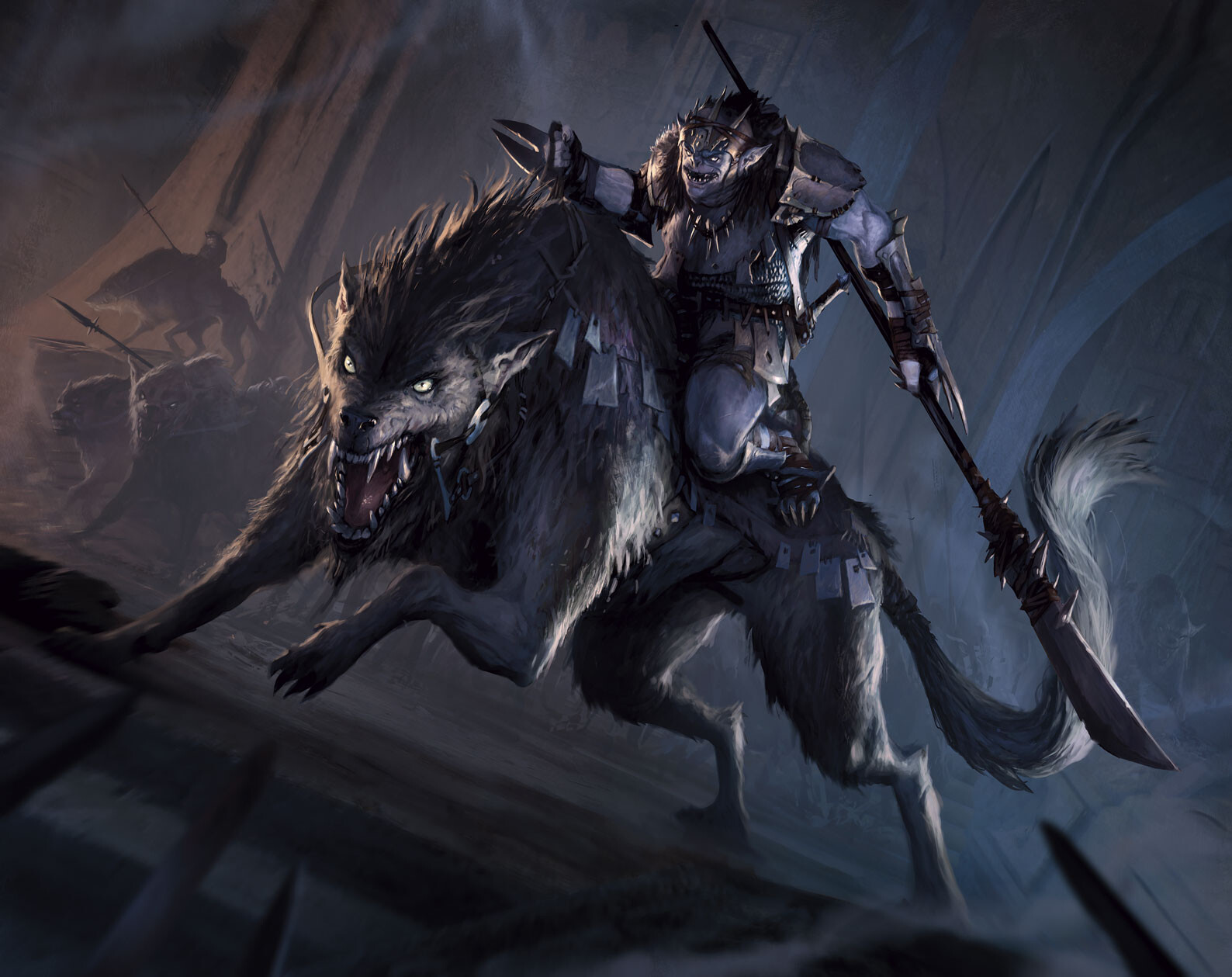 ArtStation - Warg Captain