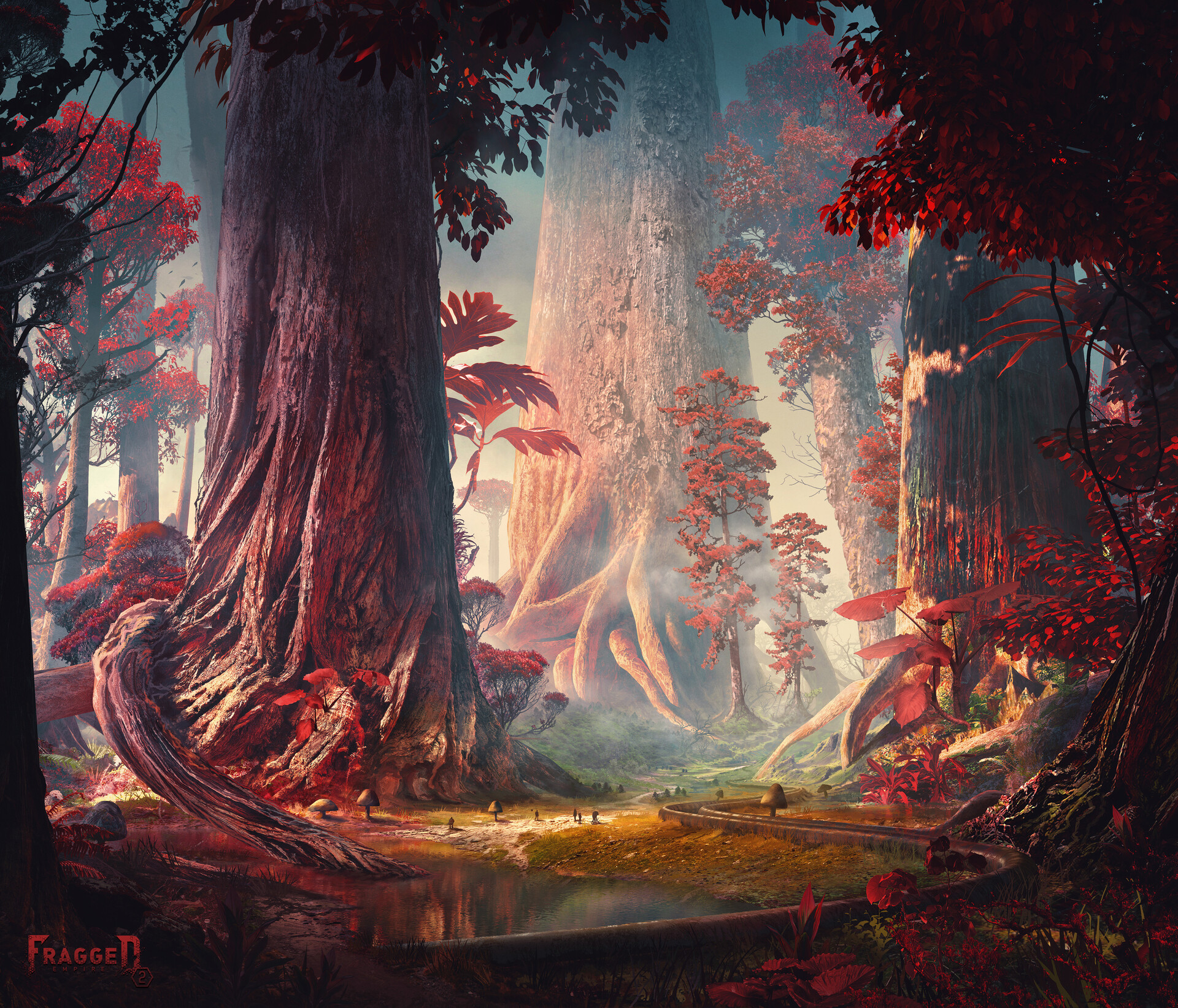 ArtStation - Red Forest