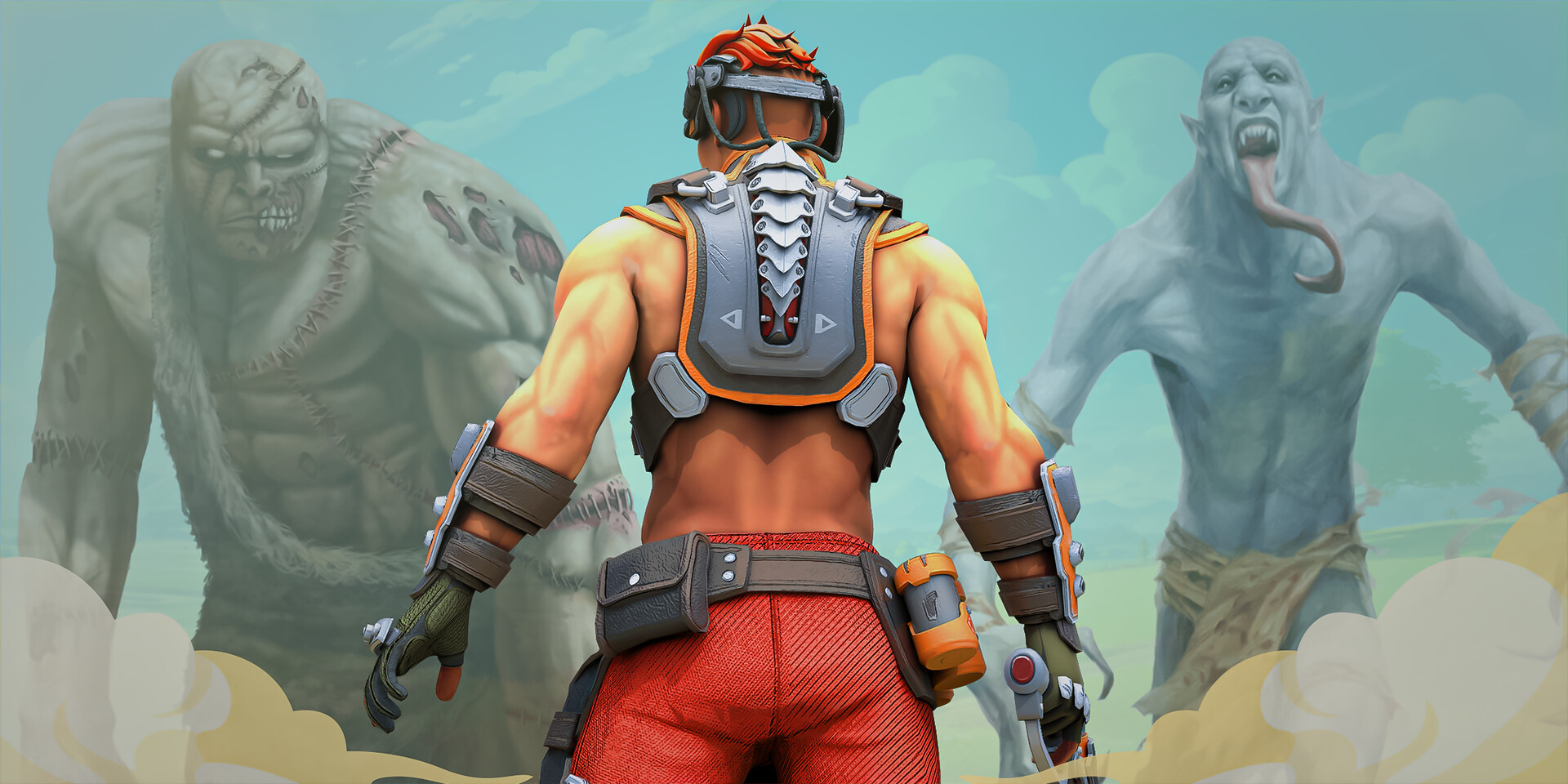 ArtStation - Zombie Wave Splash Screen Render