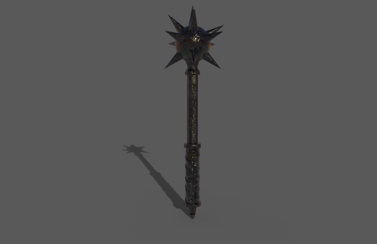 ArtStation - Morning Star Weapon
