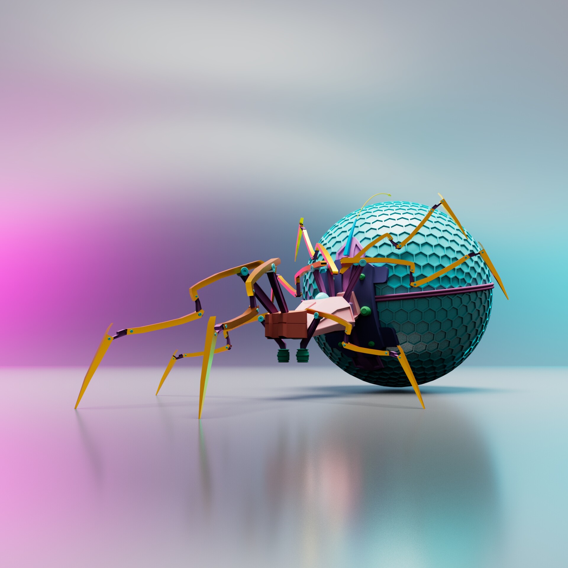 ArtStation - spider robo