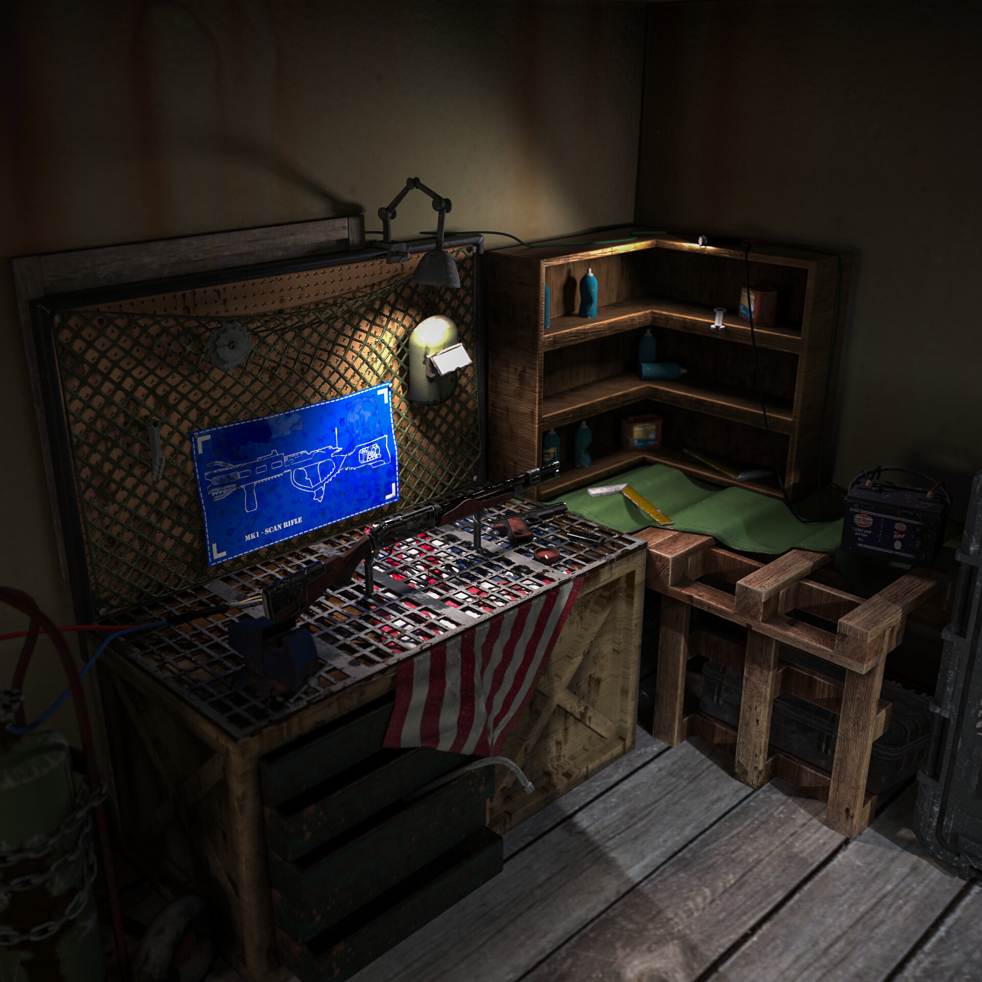 ArtStation - Modified workbench