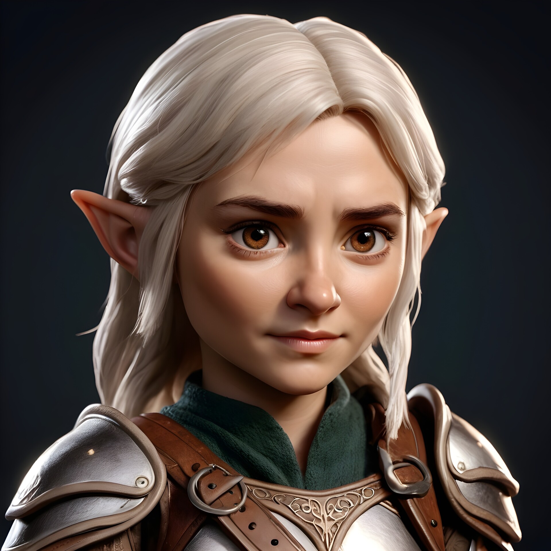 ArtStation - NFT Female Hobbit Archer 2/4