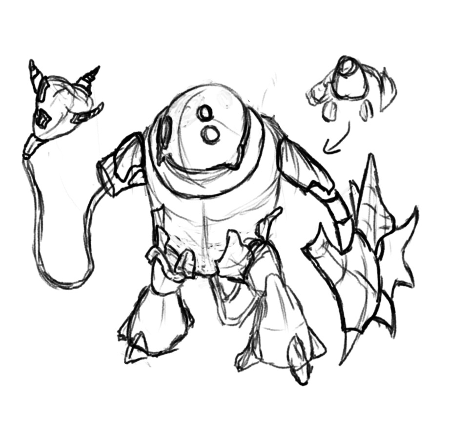 ArtStation - Grapple Robot Concept