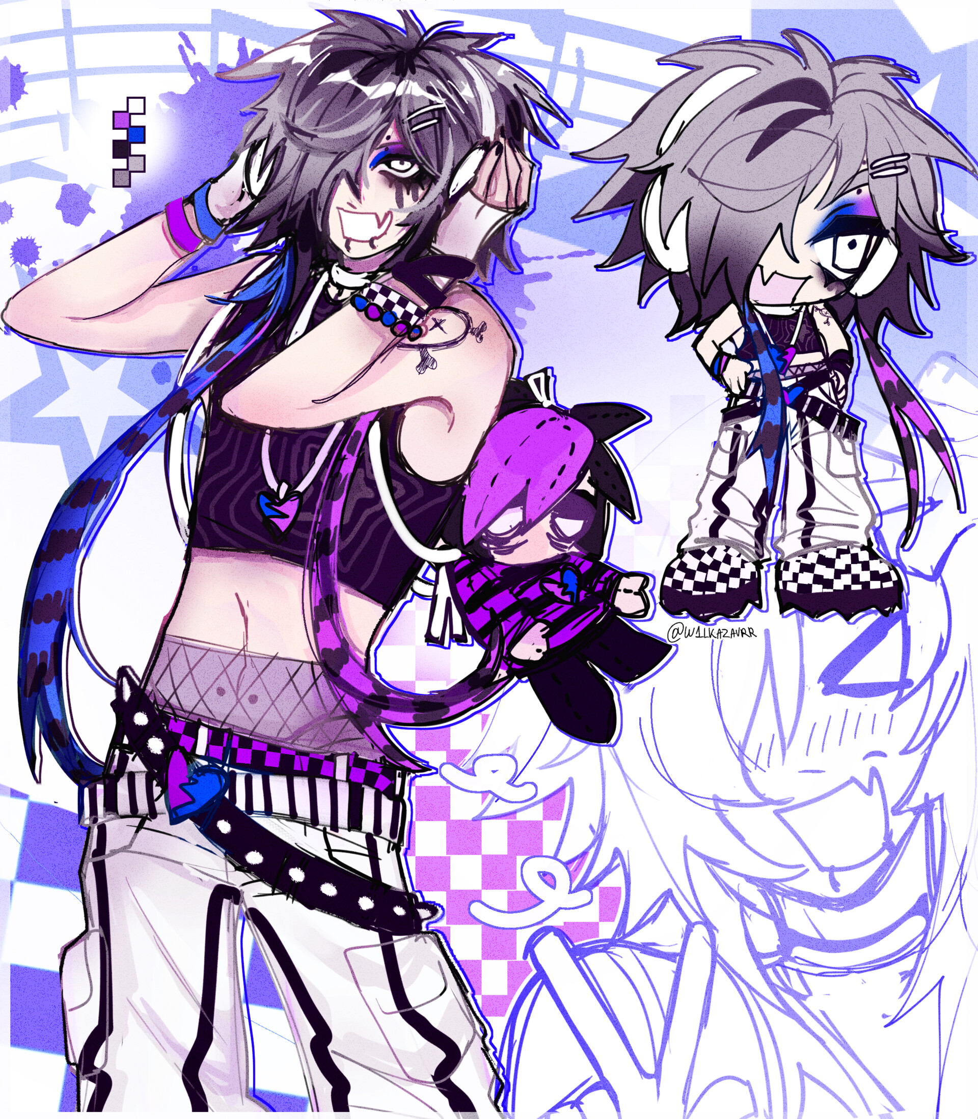 ArtStation - rave boy design