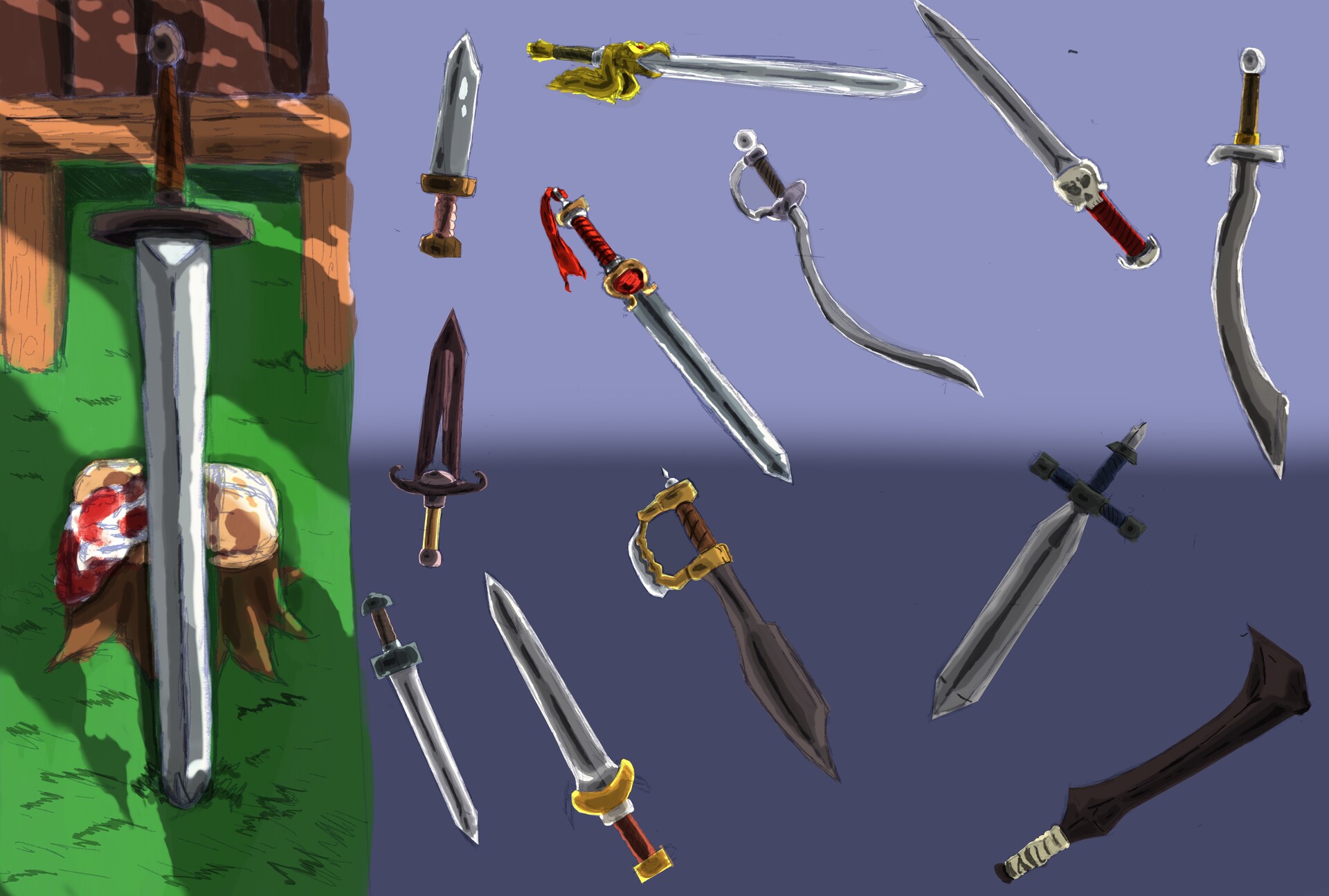 ArtStation - Sword Concepts