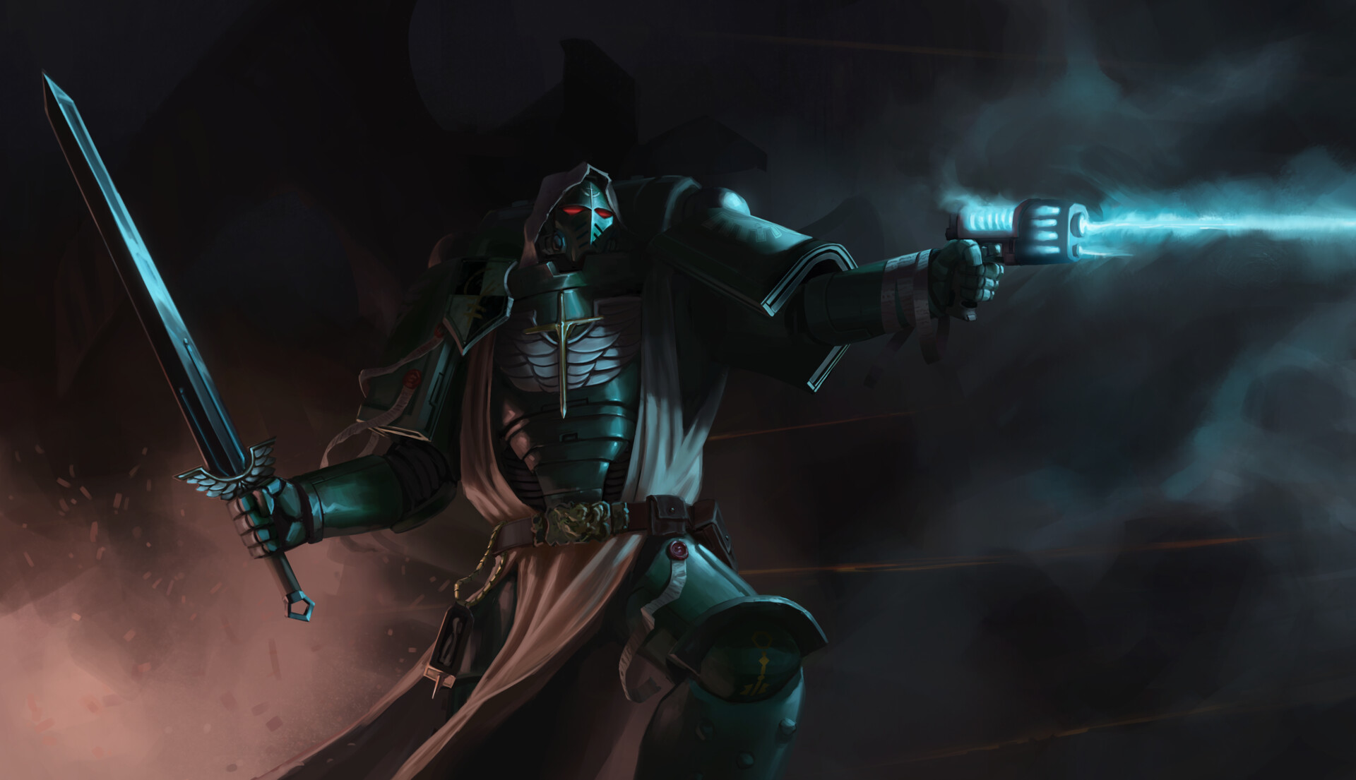 ArtStation - 40k Dark Angel Fan-art