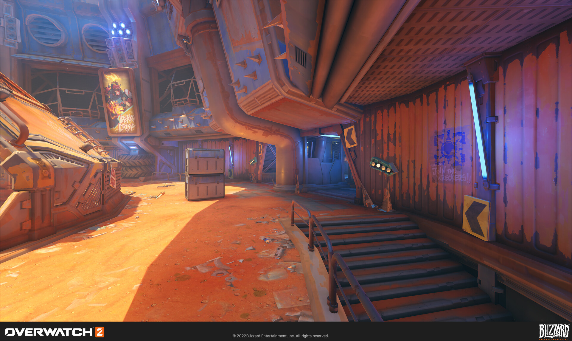 Peter Tran - Overwatch 2 - New Junk City - Lighting