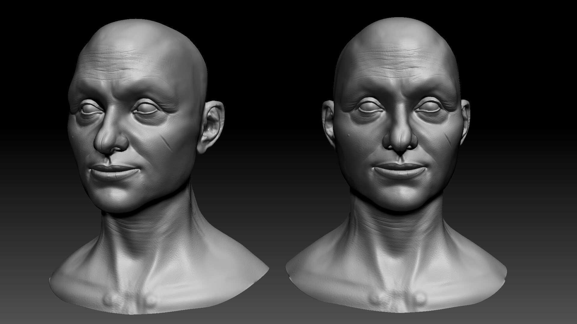 Abhinandan Behera - male face texturing