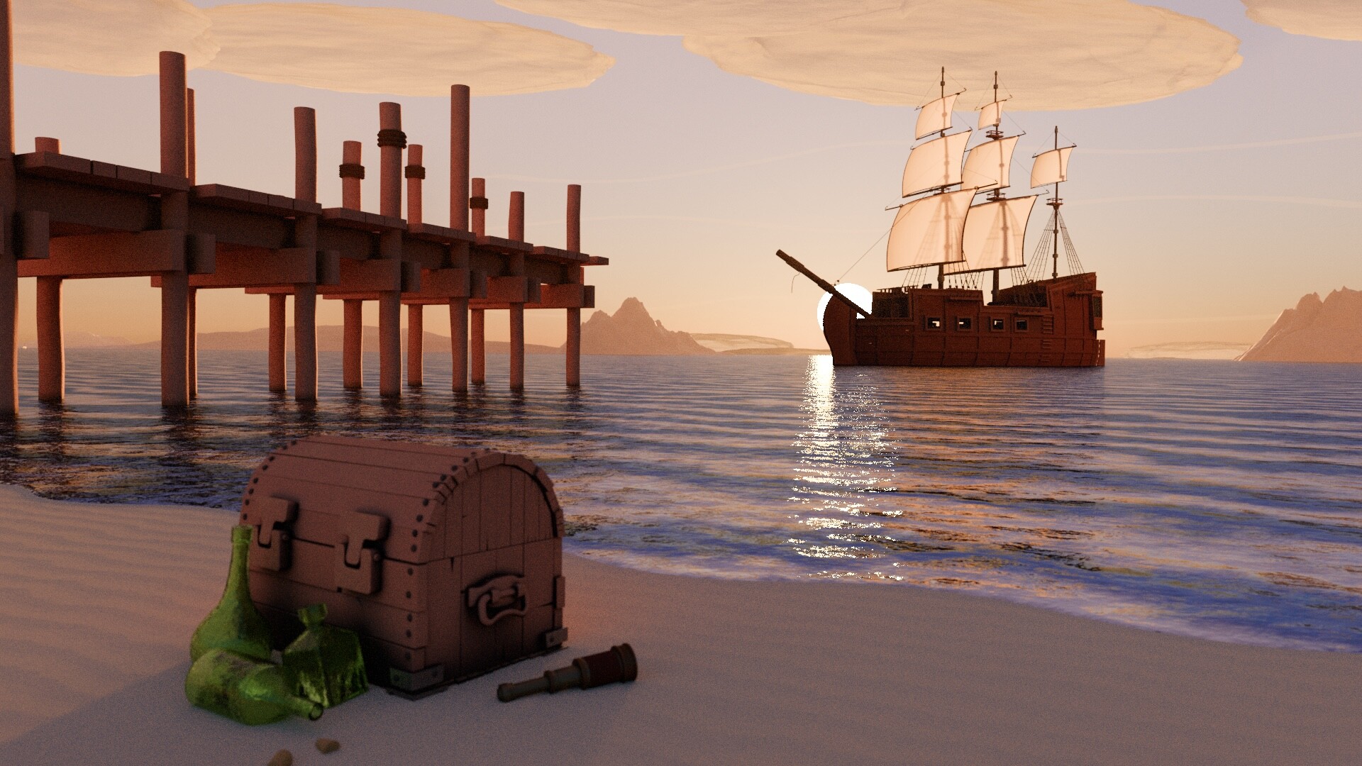 ArtStation - Forgotten Treasure