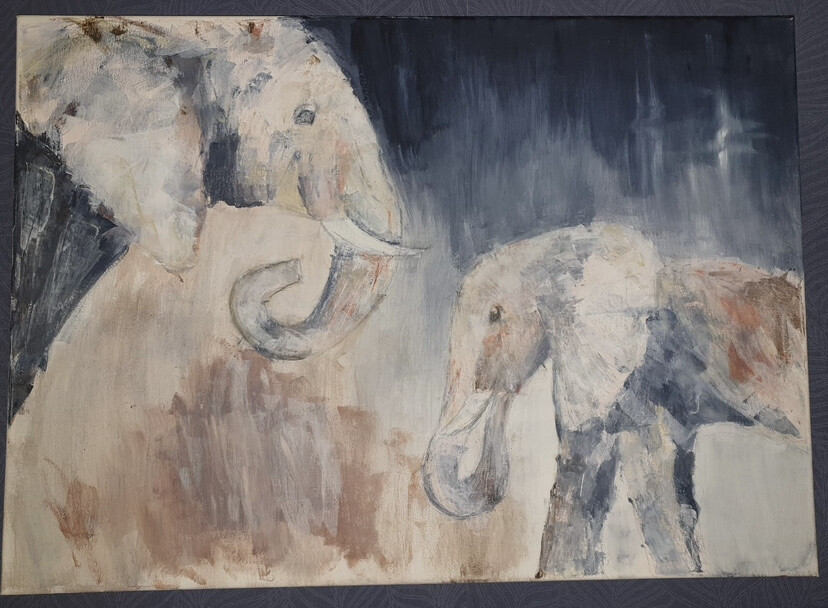 ArtStation - Two elephants