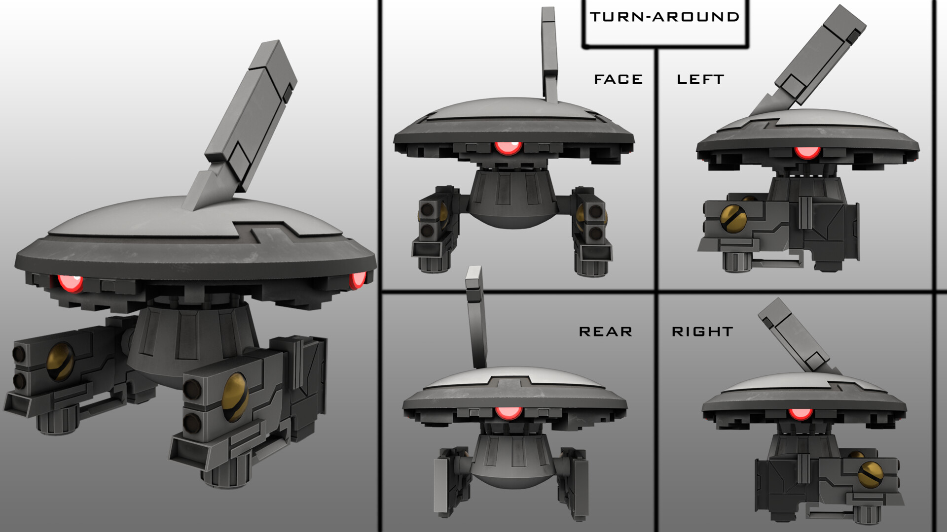 ArtStation - "-T'au Support Drones-"