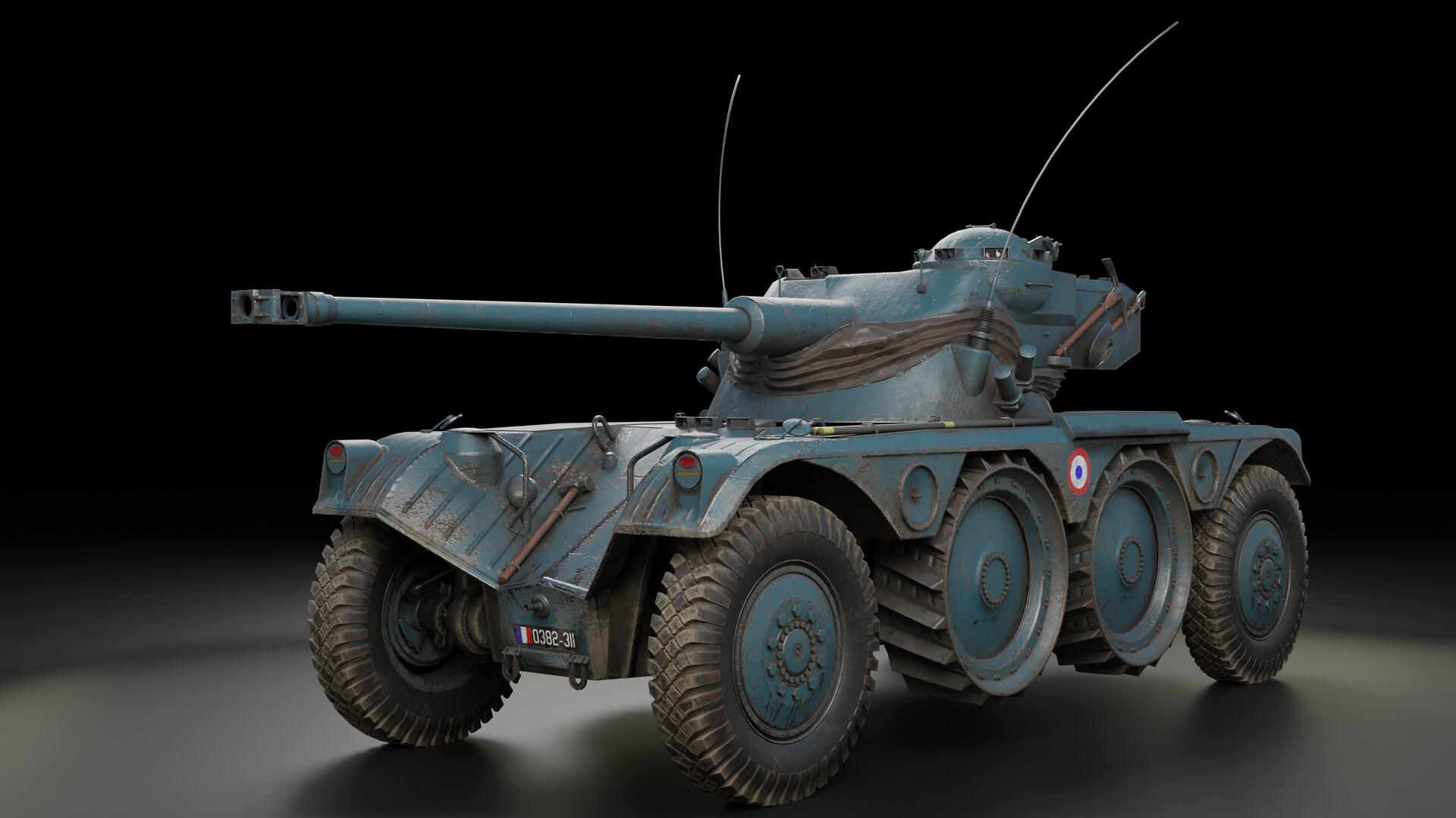 ArtStation - EBR 75 Tank