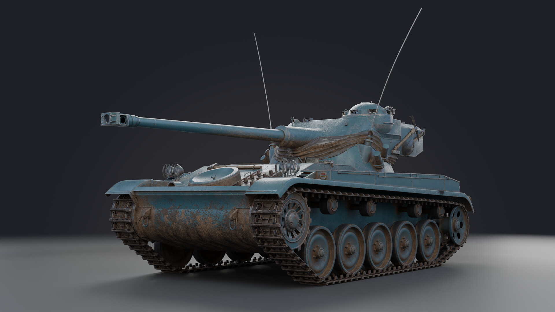 ArtStation - AMX -13 75 Tank