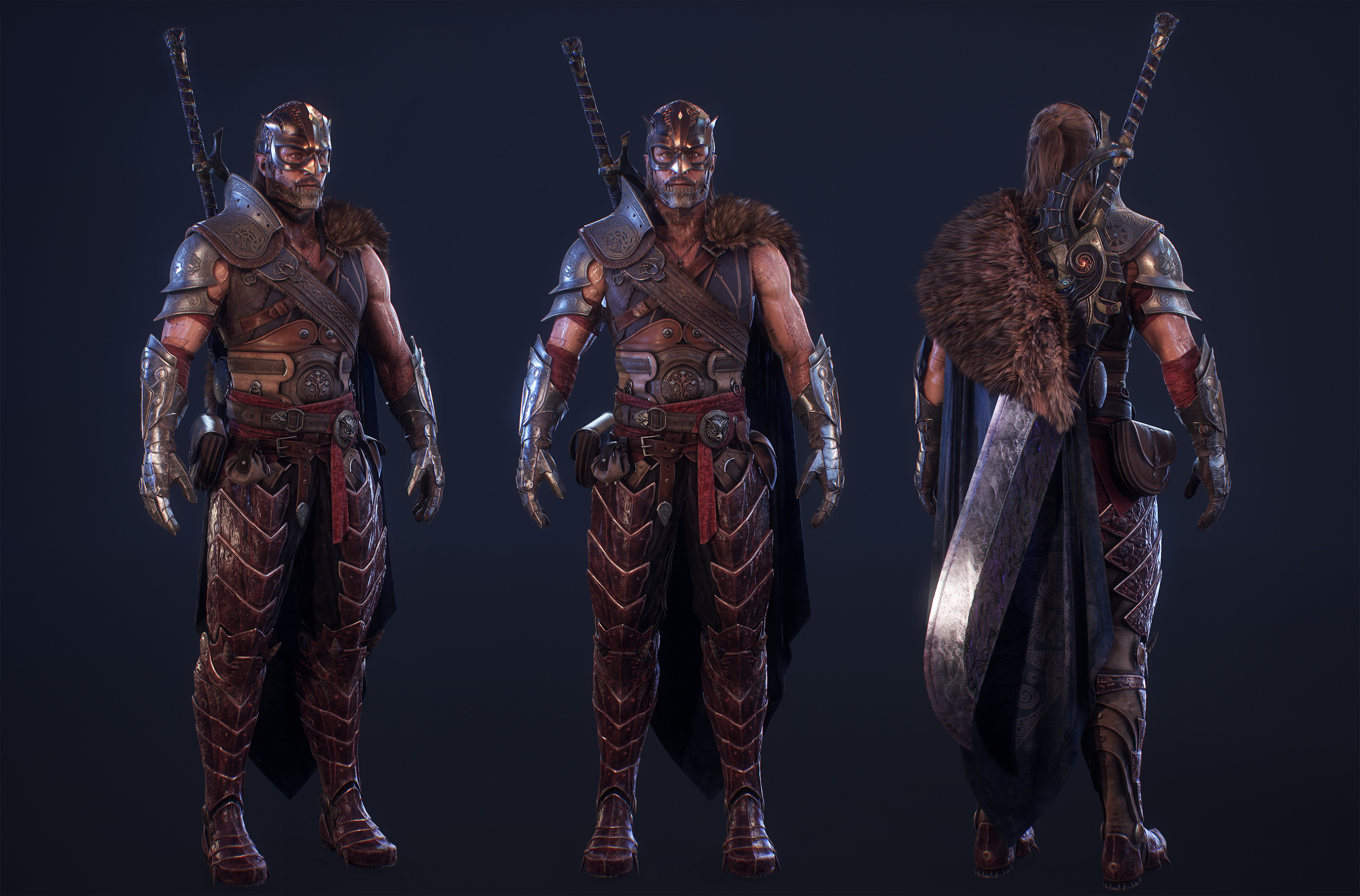 Mauro Bonu Portfolio - Sædmund B. Stronghold, The Berserker of the ...