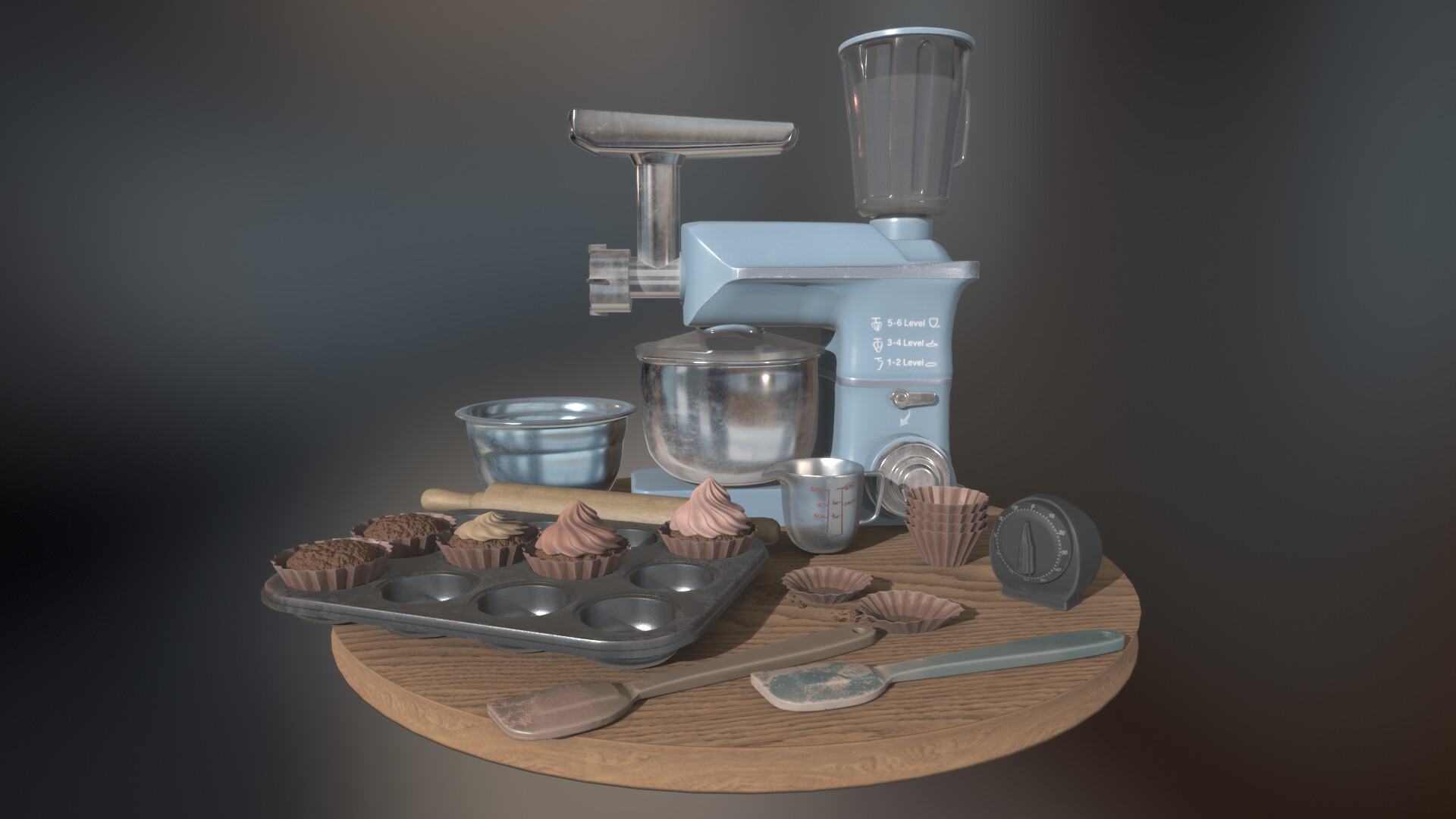 ArtStation - Mixing things up