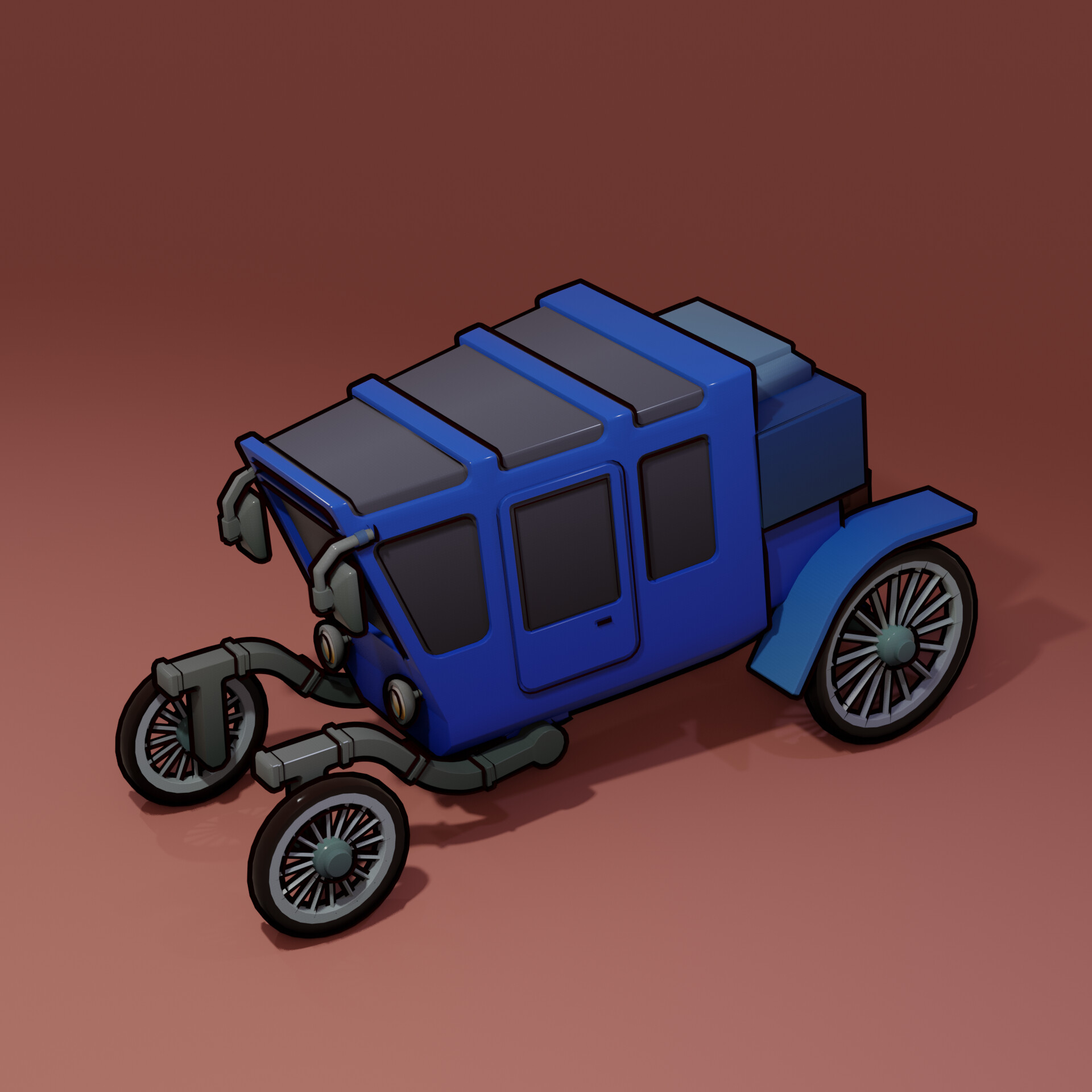 ArtStation - Disco Car