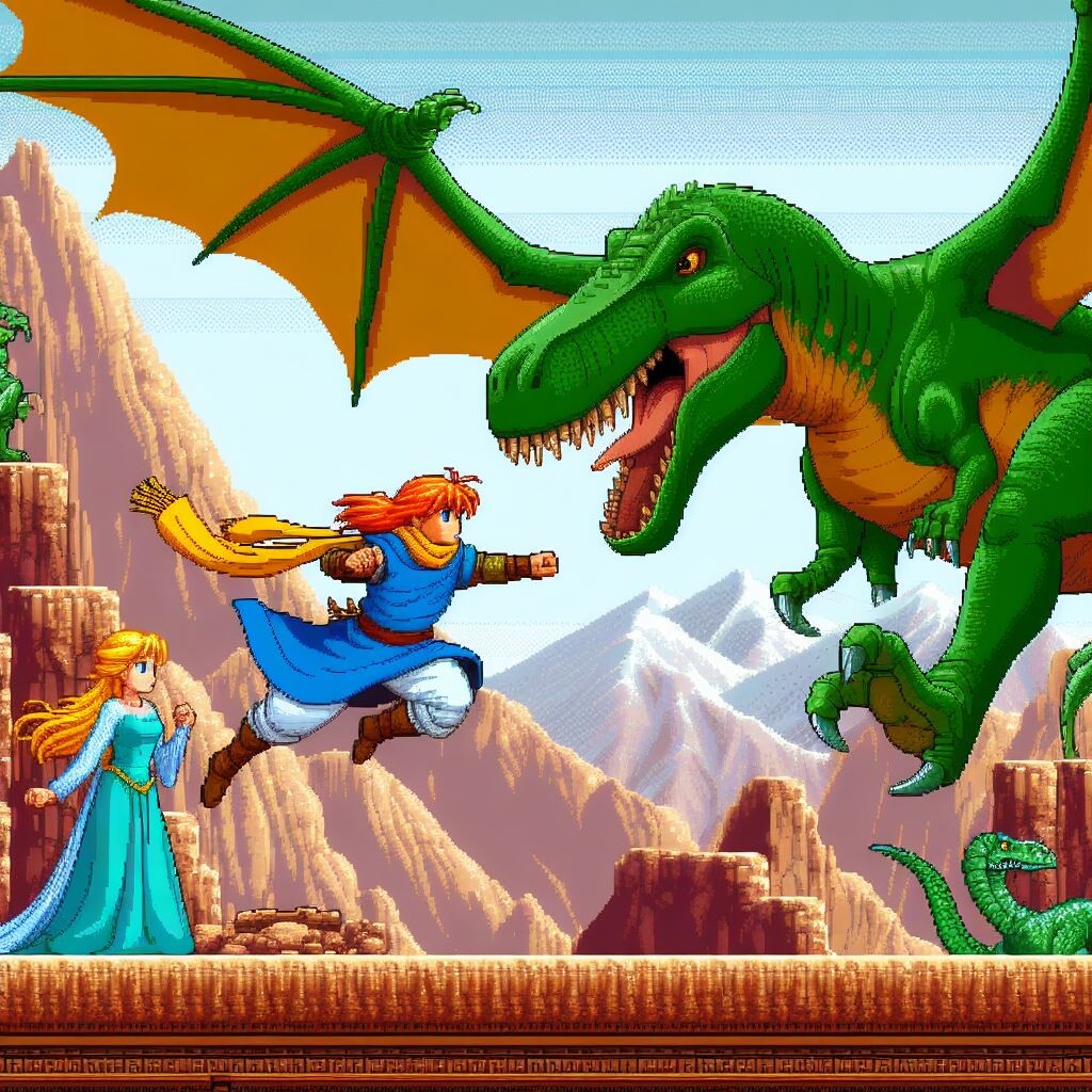 ArtStation - Chrono Trigger as a Side Scroller