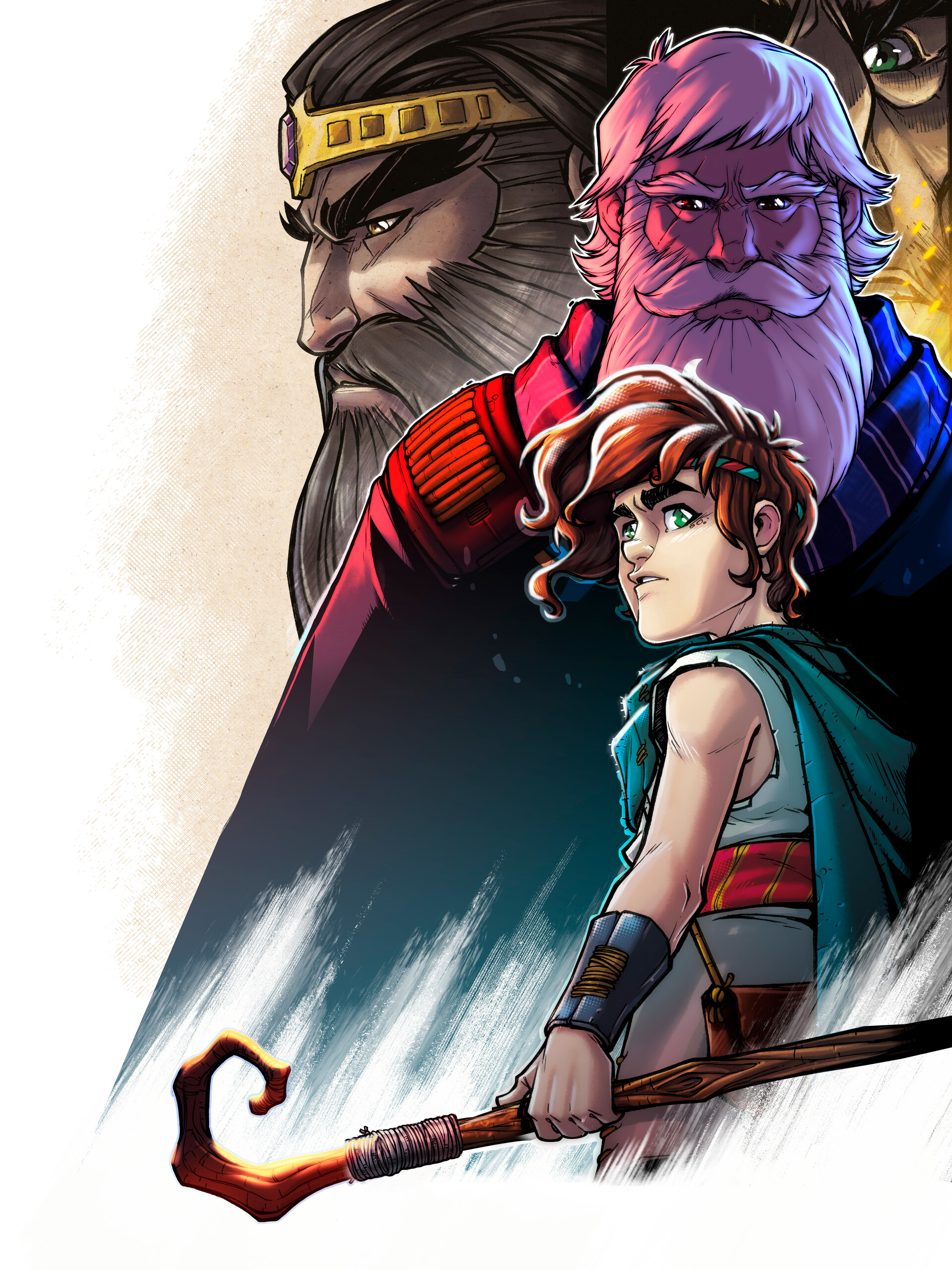 ArtStation - CHRONICLES OF FAITH - DAVID (Issue 00 and 01)