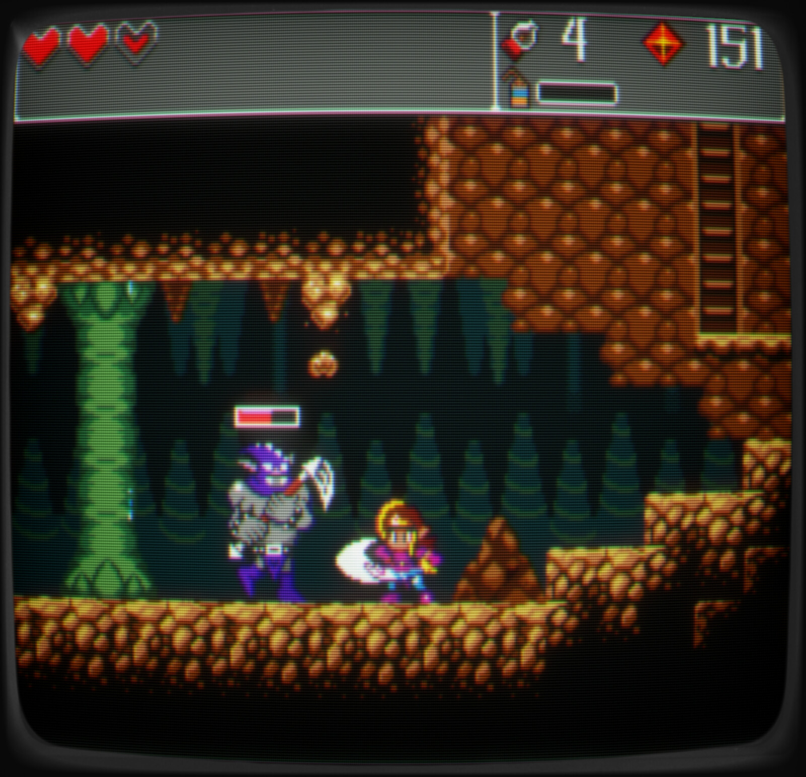 Mark Apilado - Arzette pixel art demake