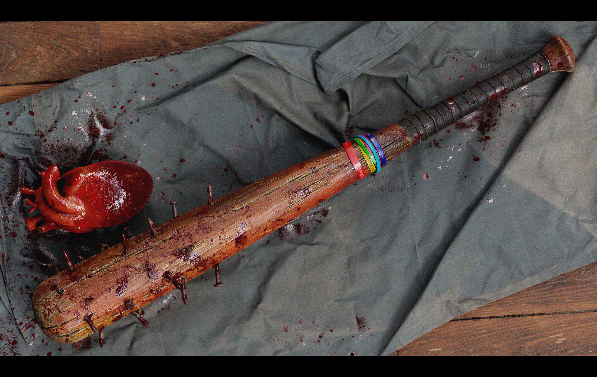 ArtStation - Baseball bat : Human heart