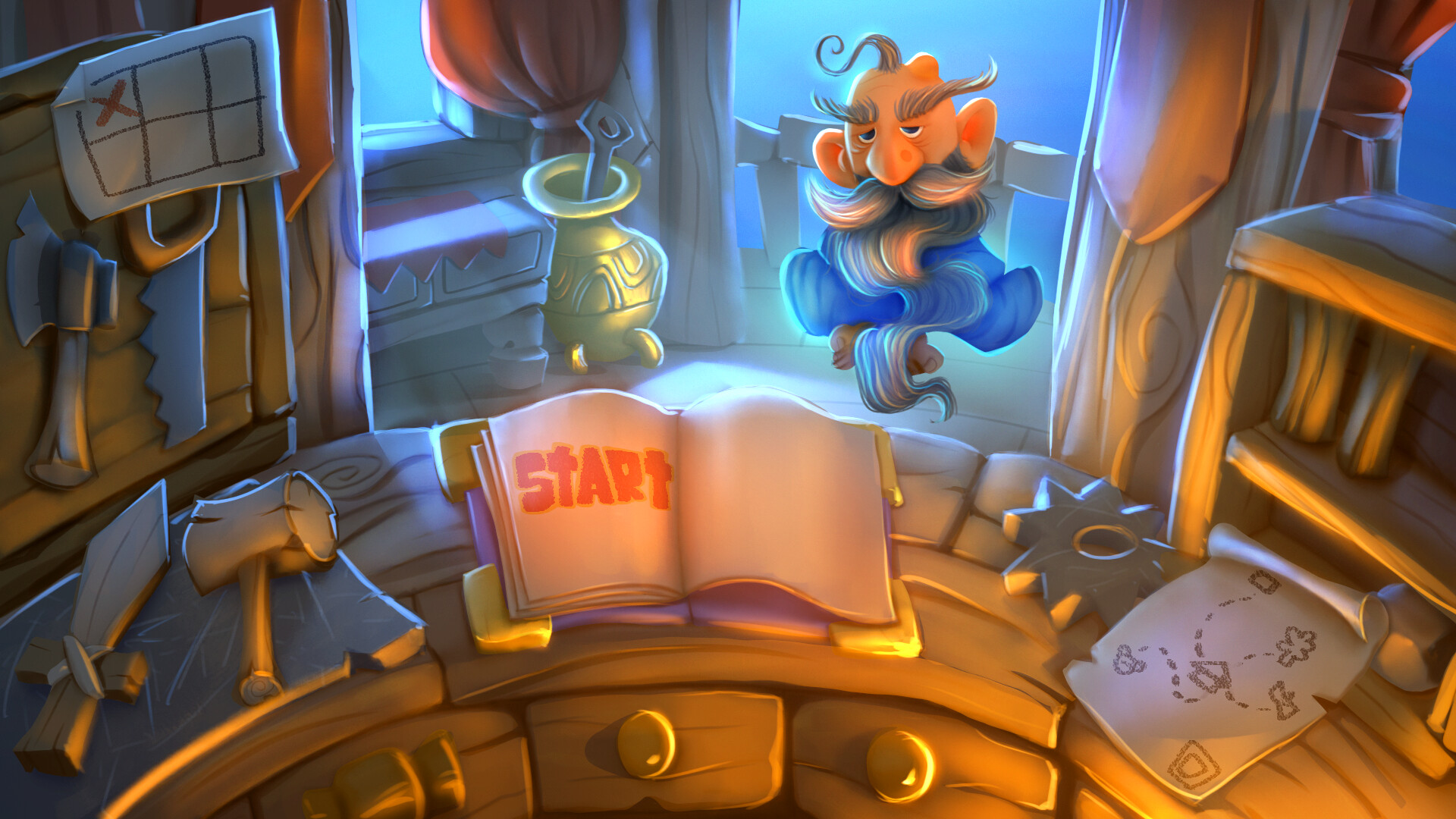 ArtStation - Wizard mobile game