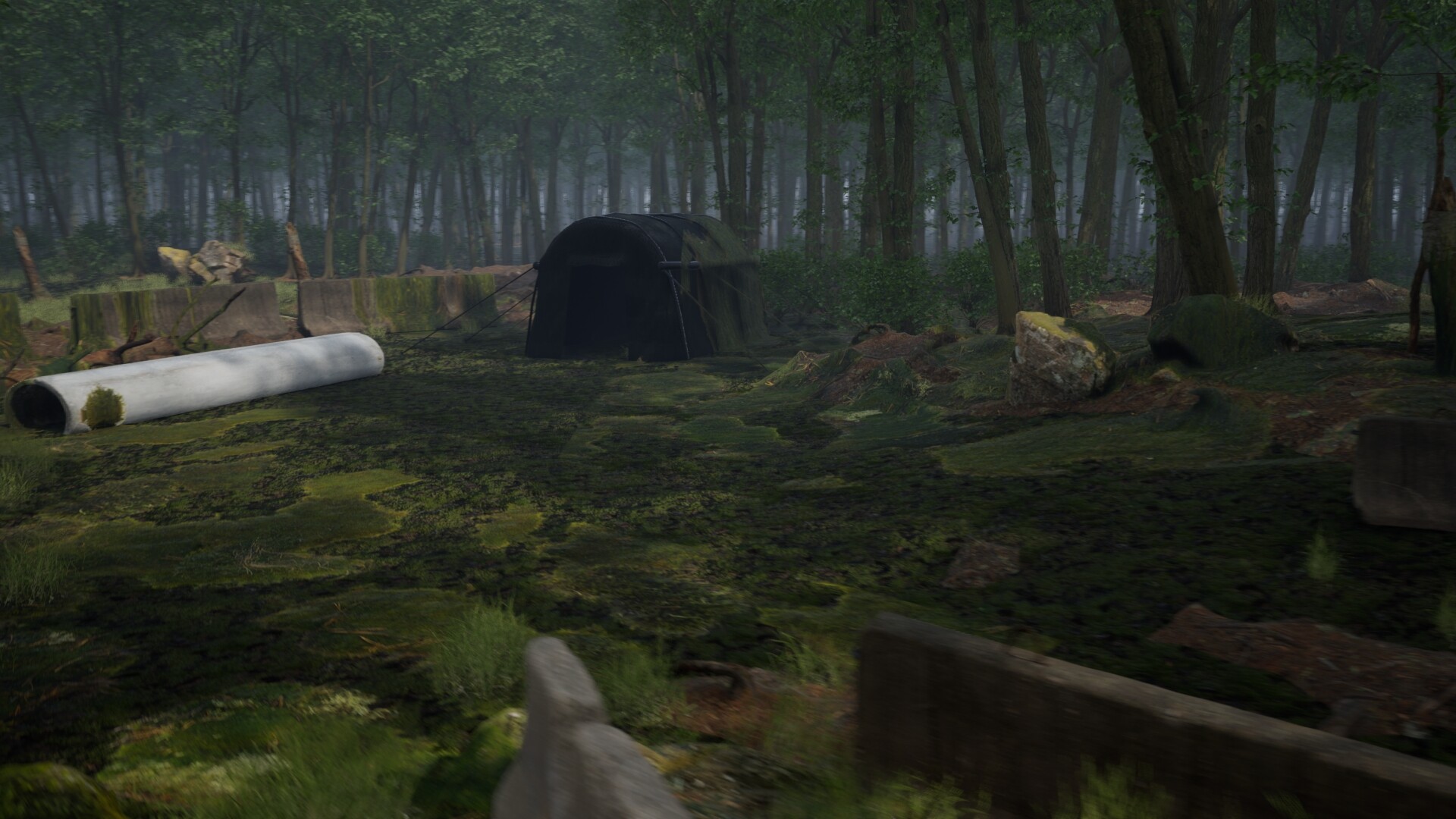 ArtStation - Post apocalyptic Forest