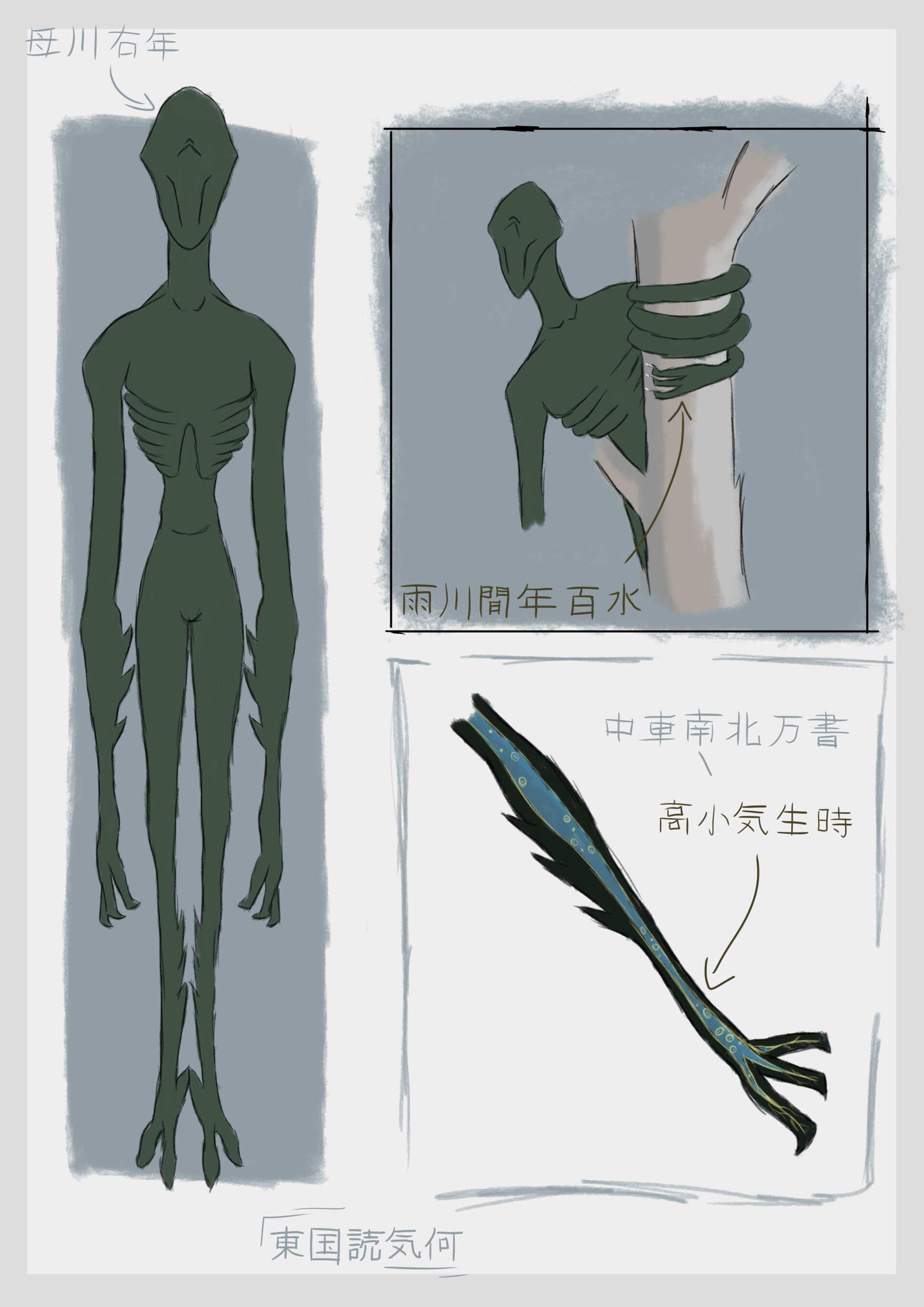 ArtStation - Original Character | Creature Concept 2D