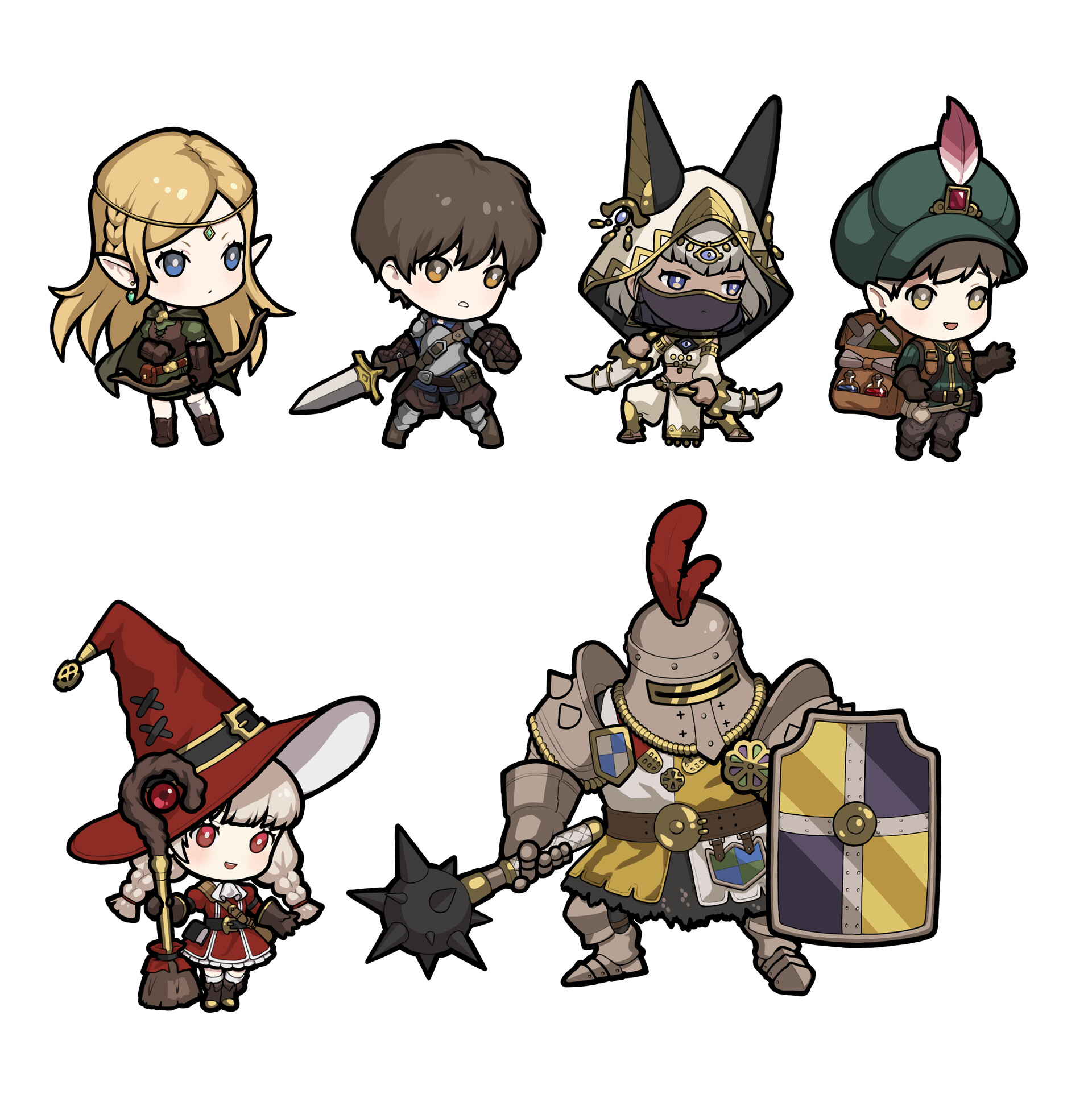 ArtStation - SD_idling poses