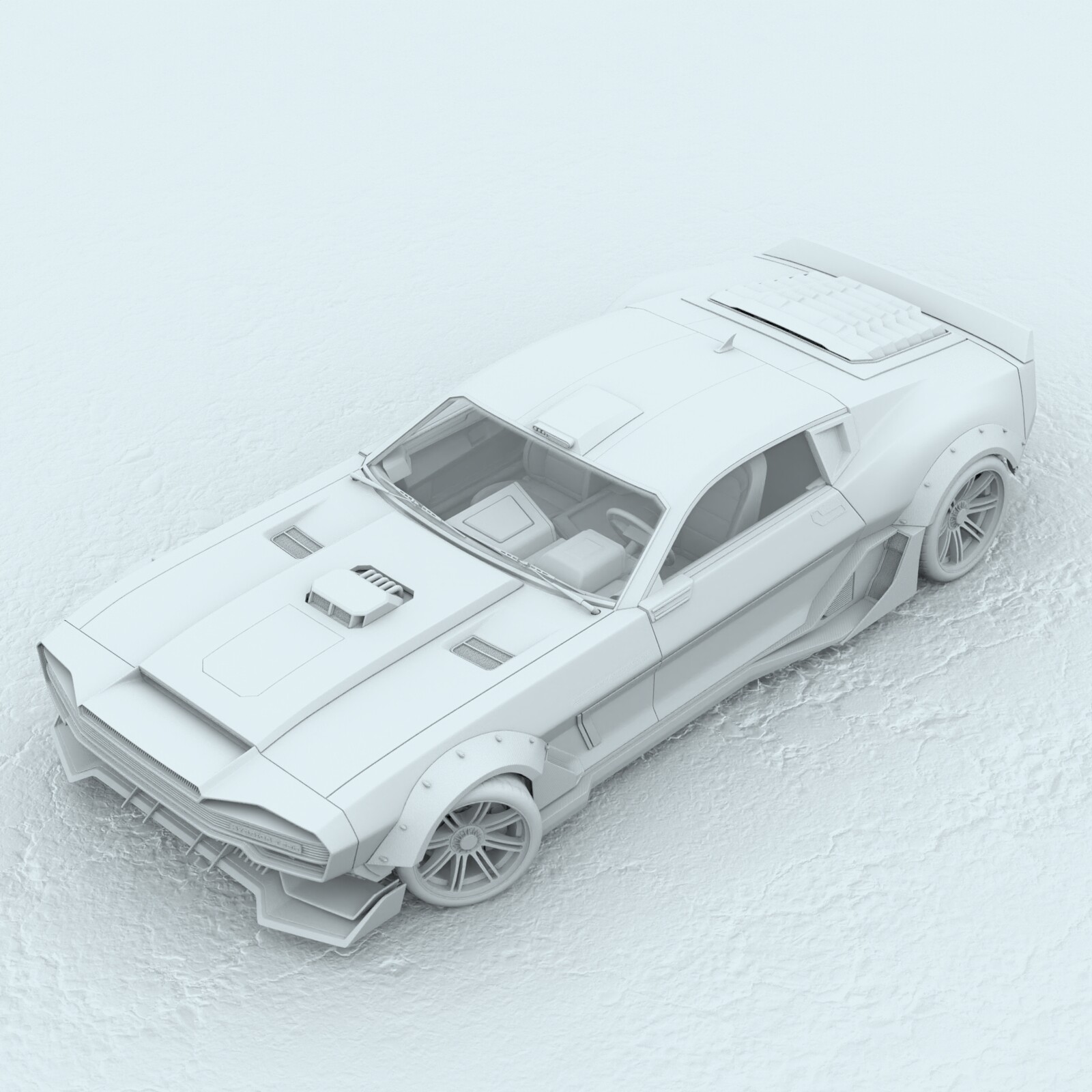 Lav Sharma - Semi SCI-FI Car