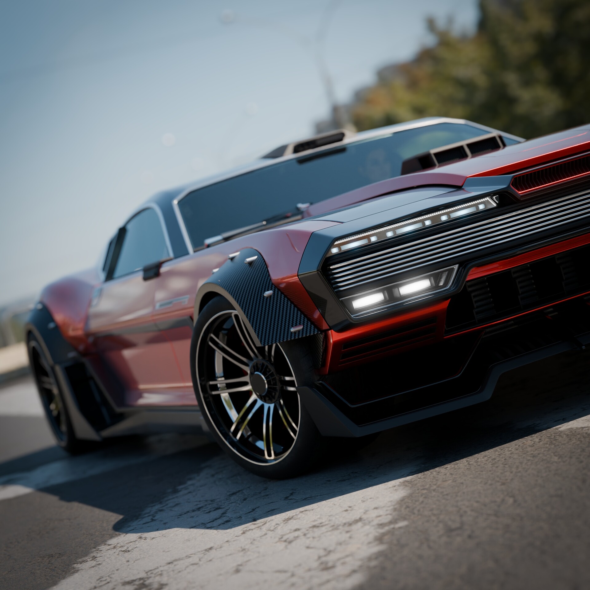 Lav Sharma - Semi SCI-FI Car