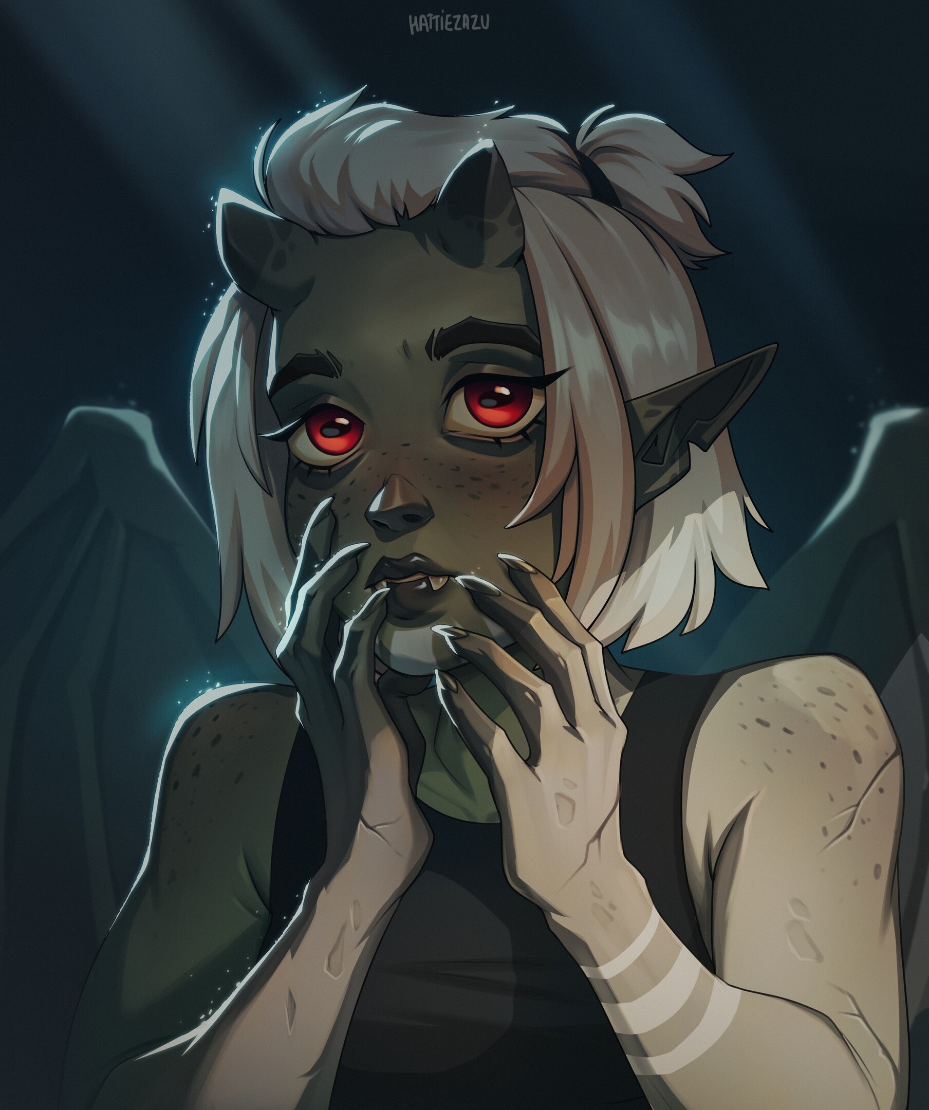 ArtStation - Gargoyle under the light