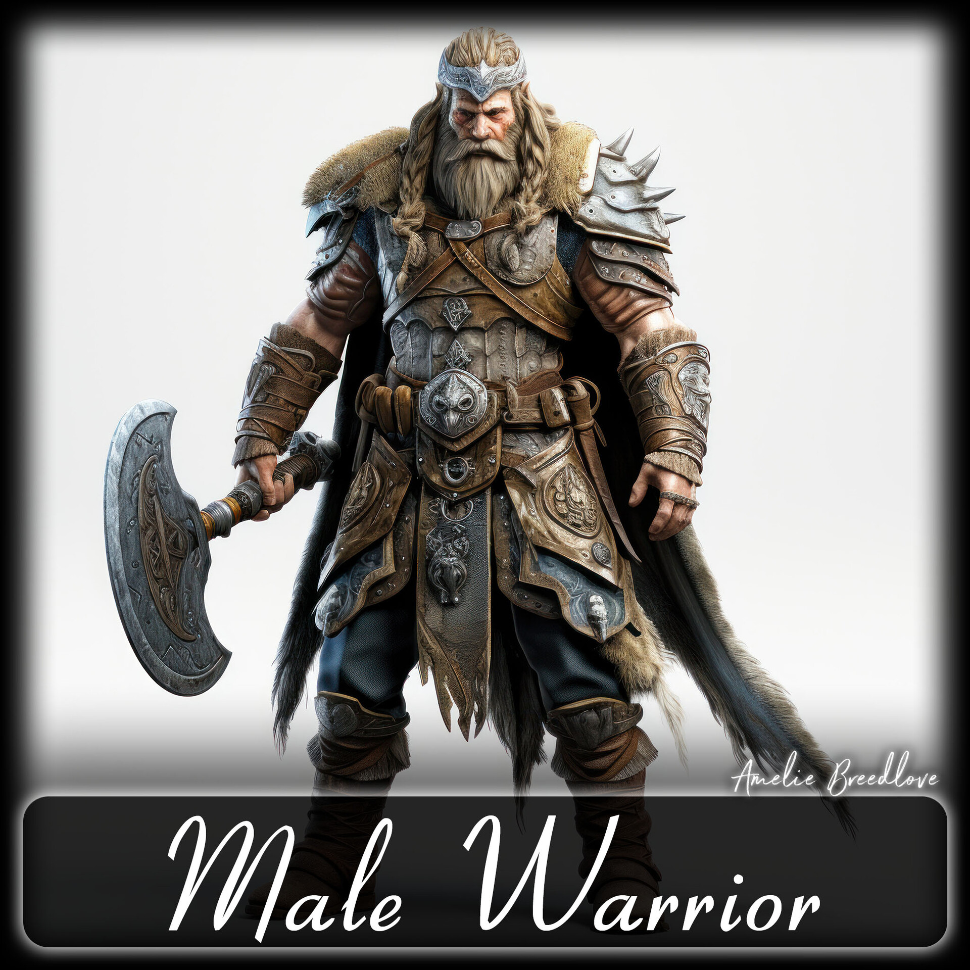ArtStation - 200 Male Warrior Reference Pack | 4K | v.3