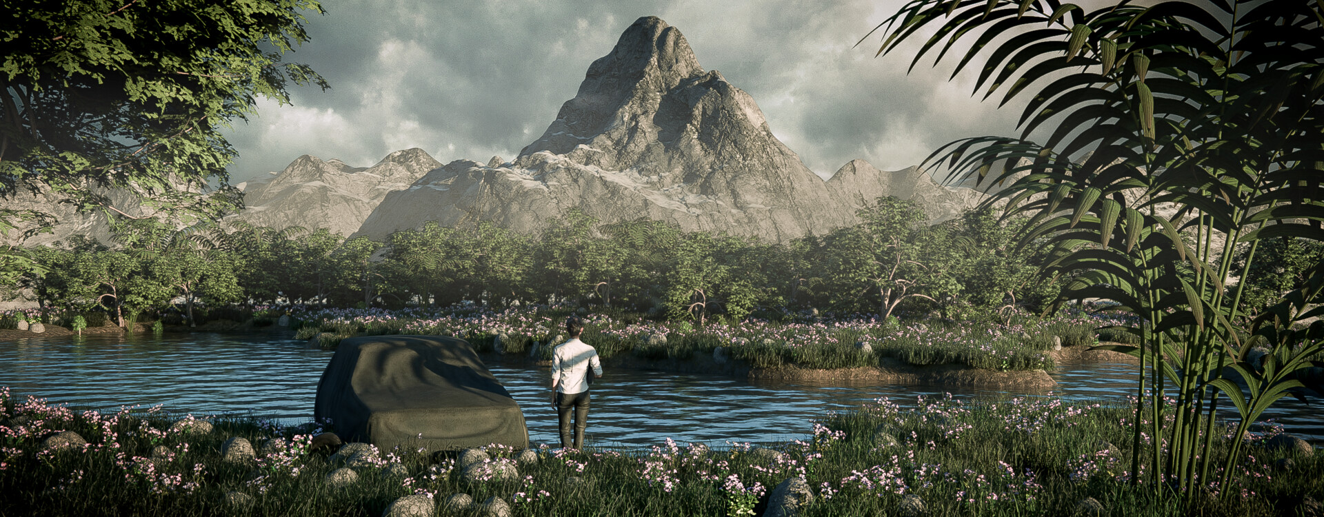 ArtStation - Landscape environment (Blender)