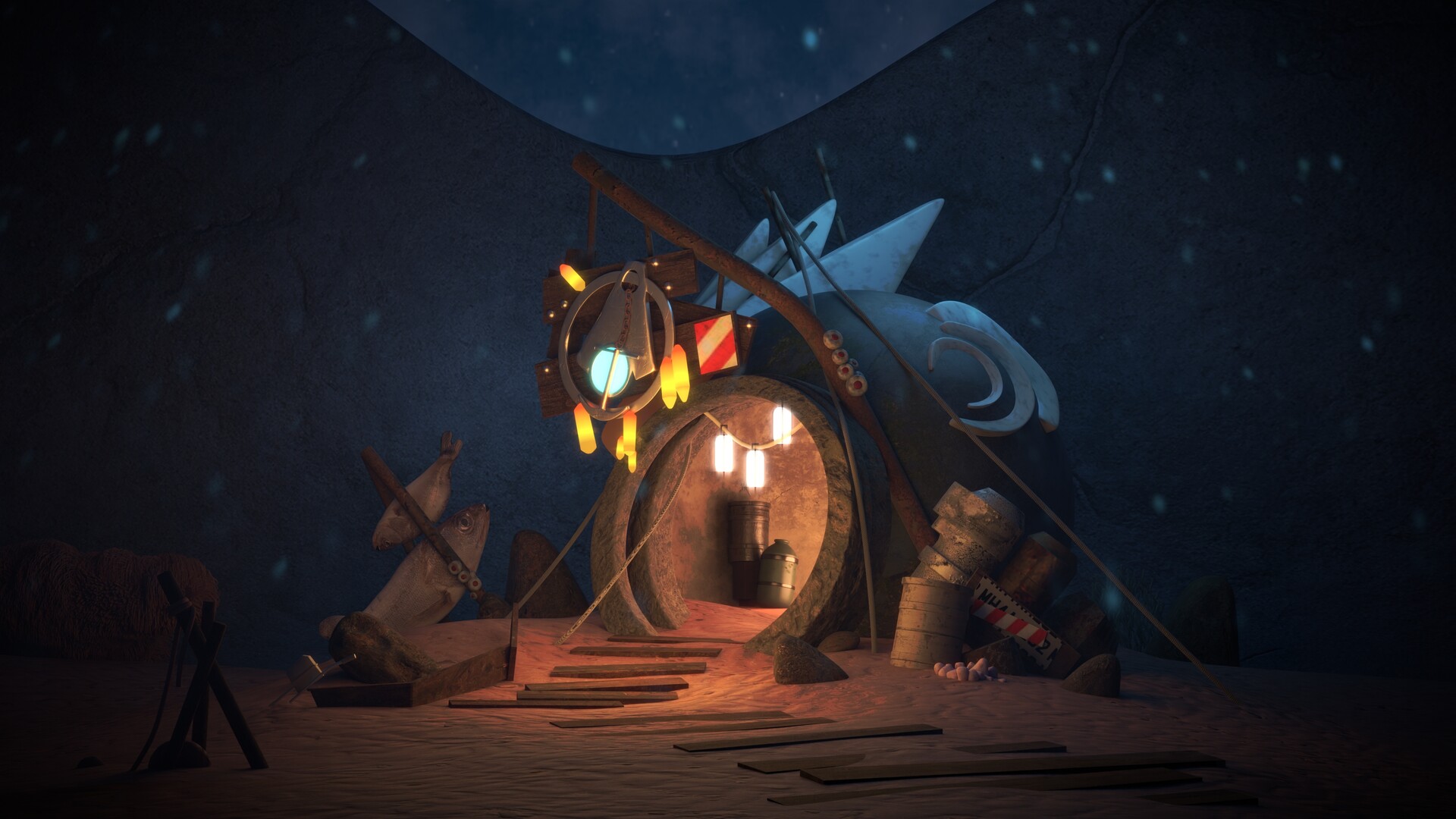 ArtStation - "The Balls House"