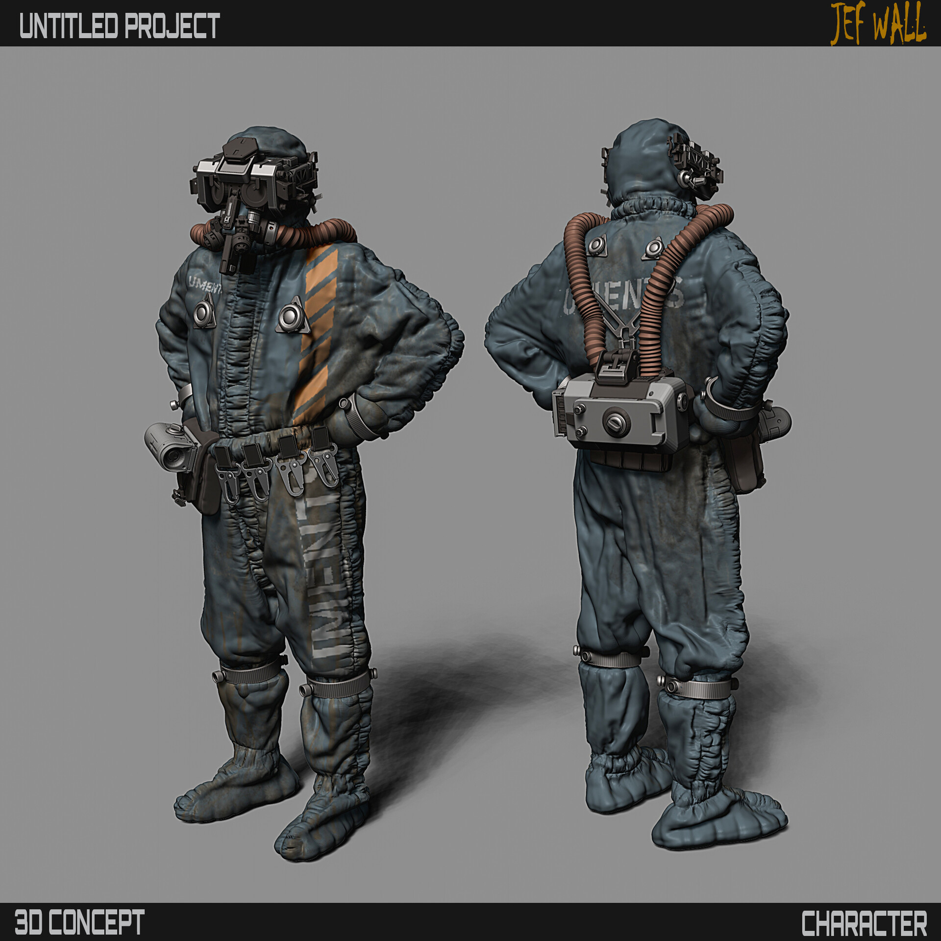 ArtStation - 3d concept art created for Deathsprint 66' game project