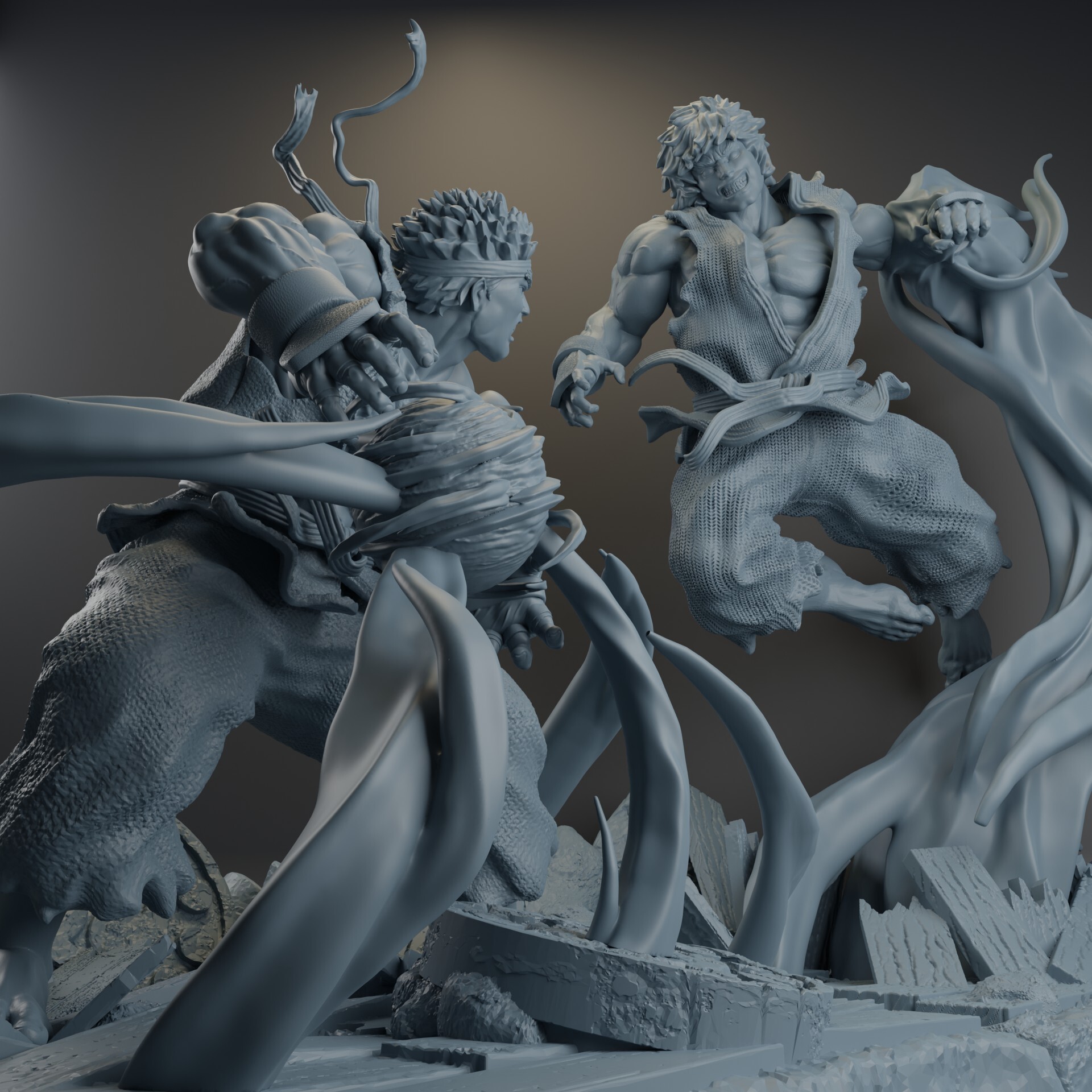 Evil Ryu Vs Violent Ken