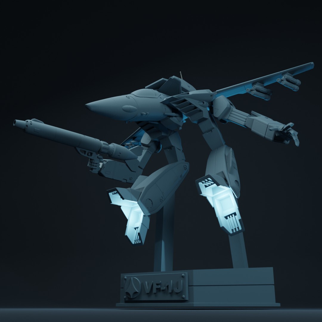 ArtStation - Macross Valkyrie VF-1J
