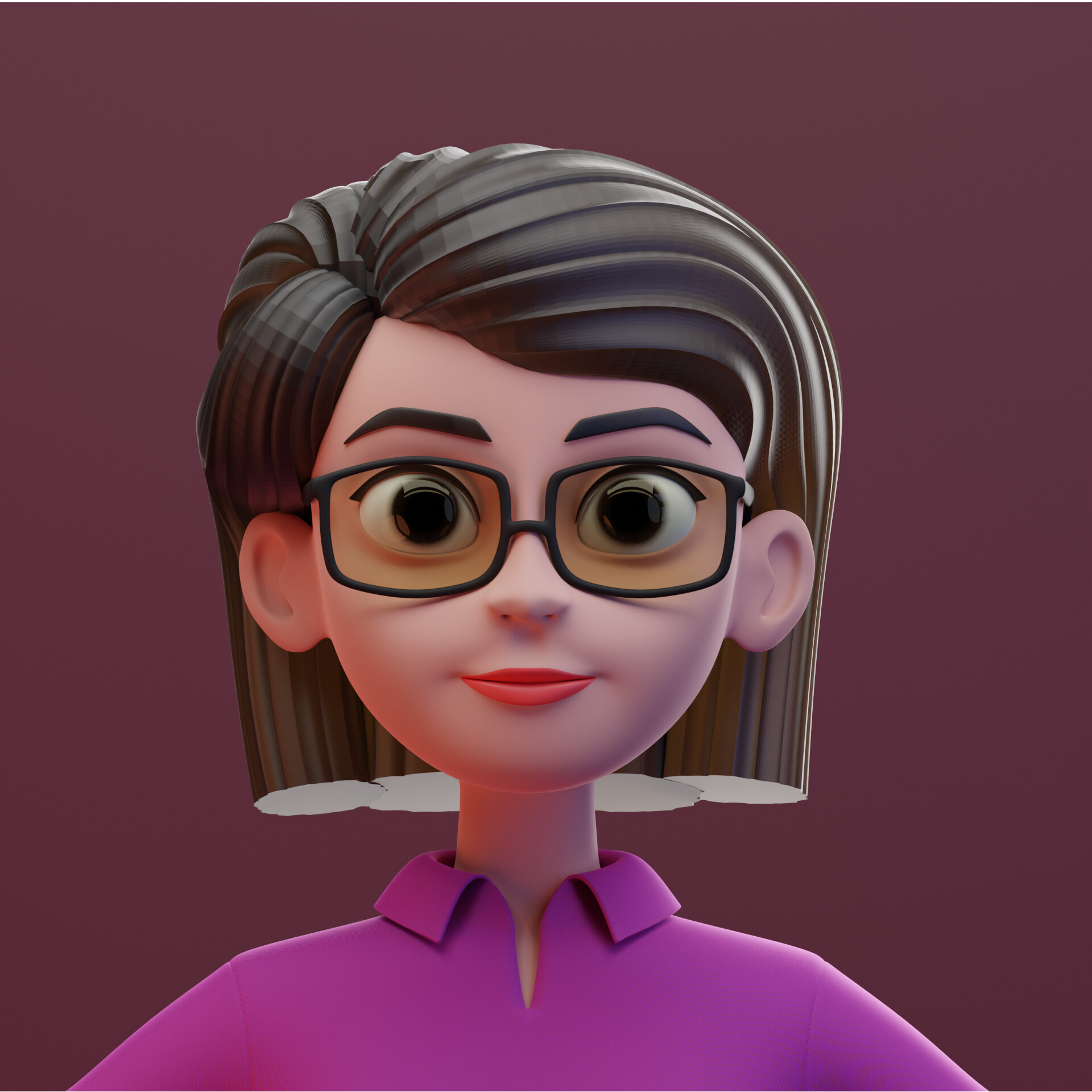 ArtStation - cartoon character girl