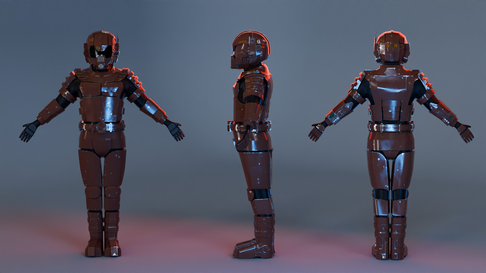 ArtStation - Federation SR Full Suit