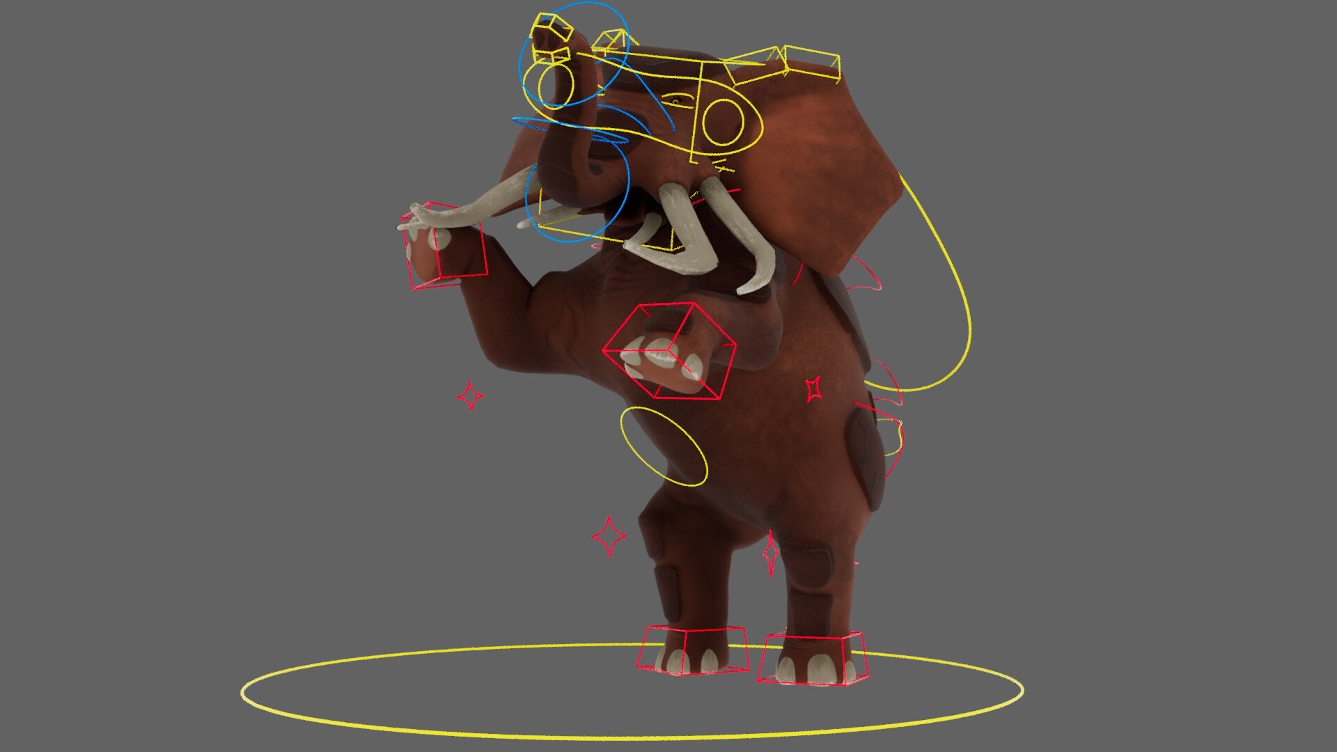 ArtStation - Red Elephant