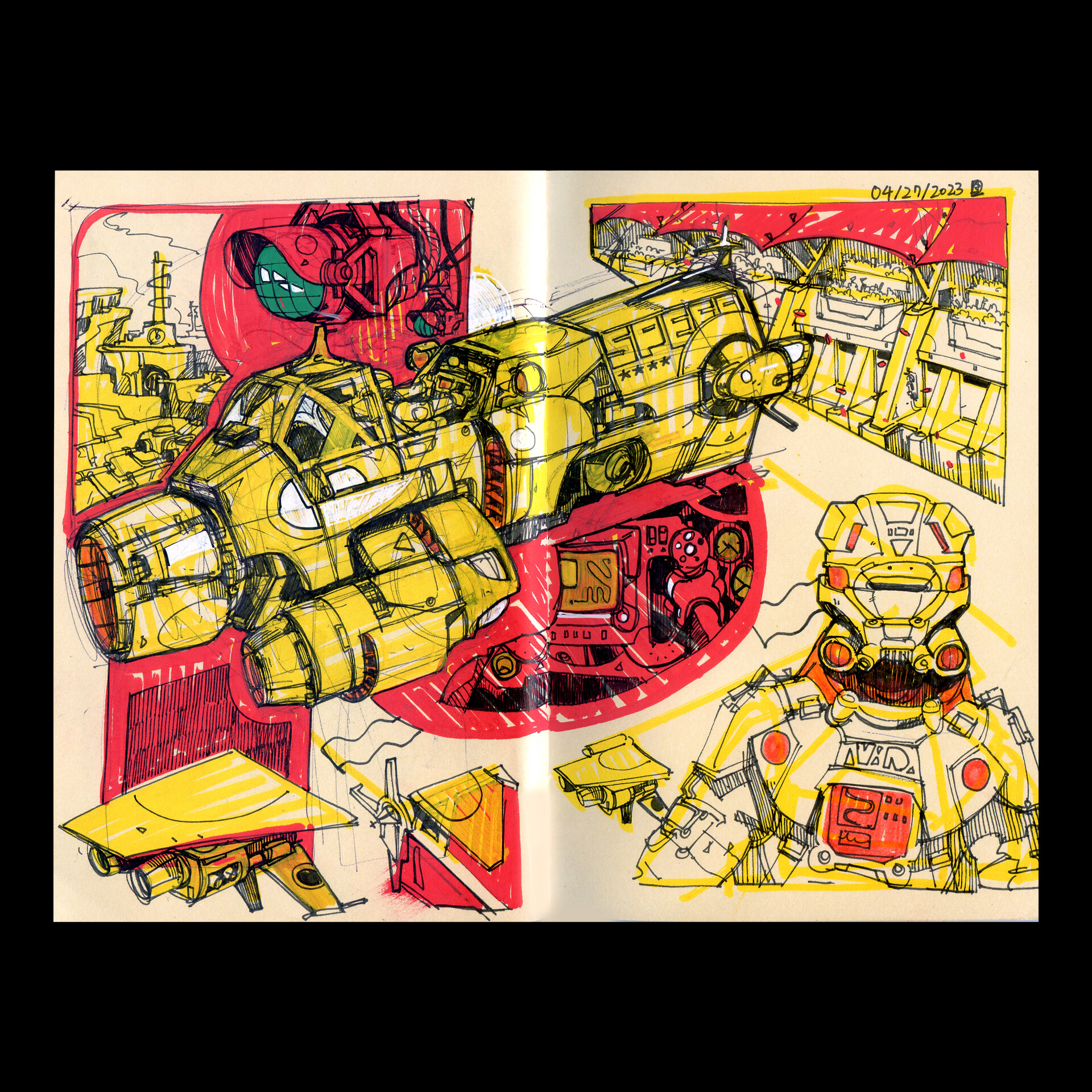 Paul Hur - Sketch collection 2023~2024