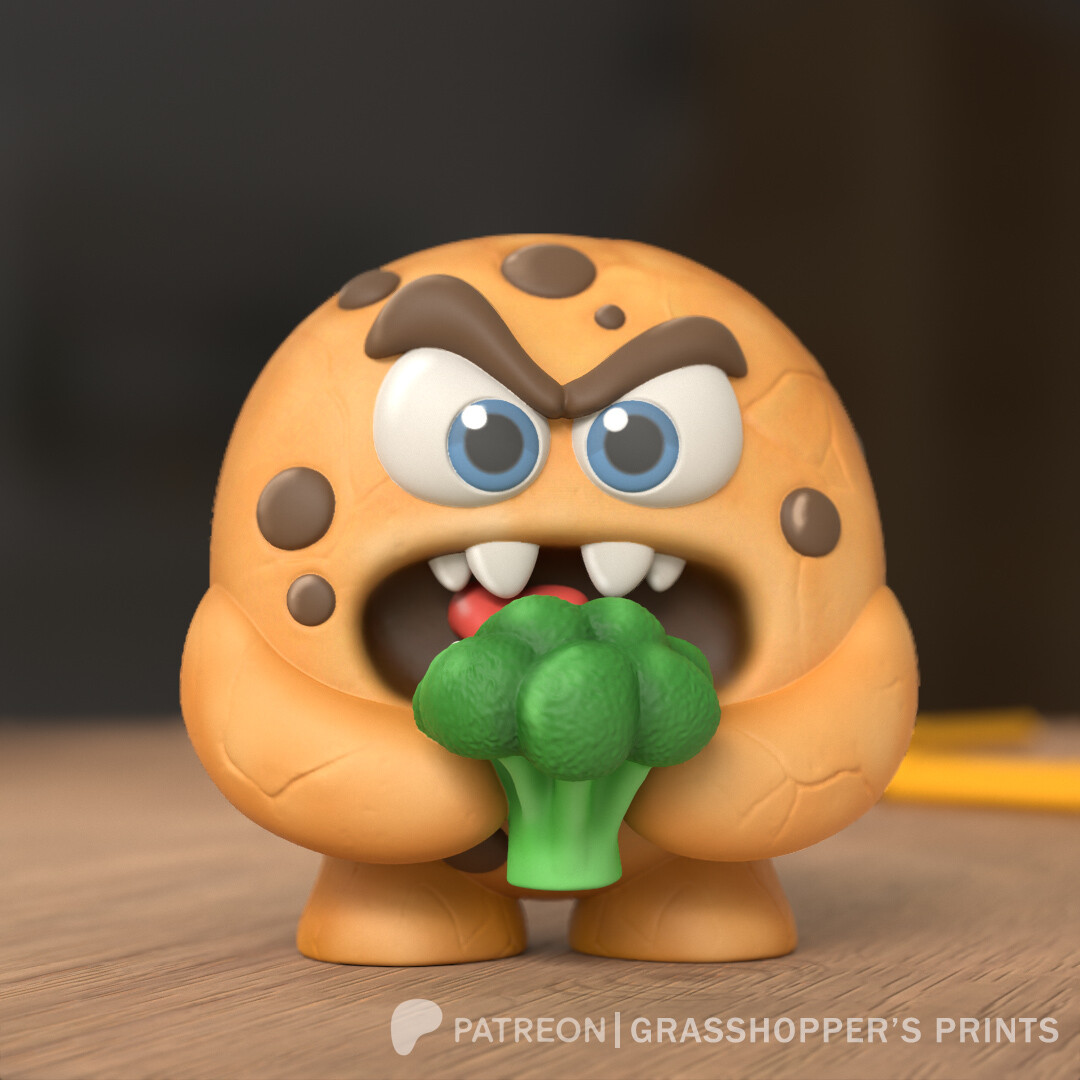 ArtStation - Angry Cookie