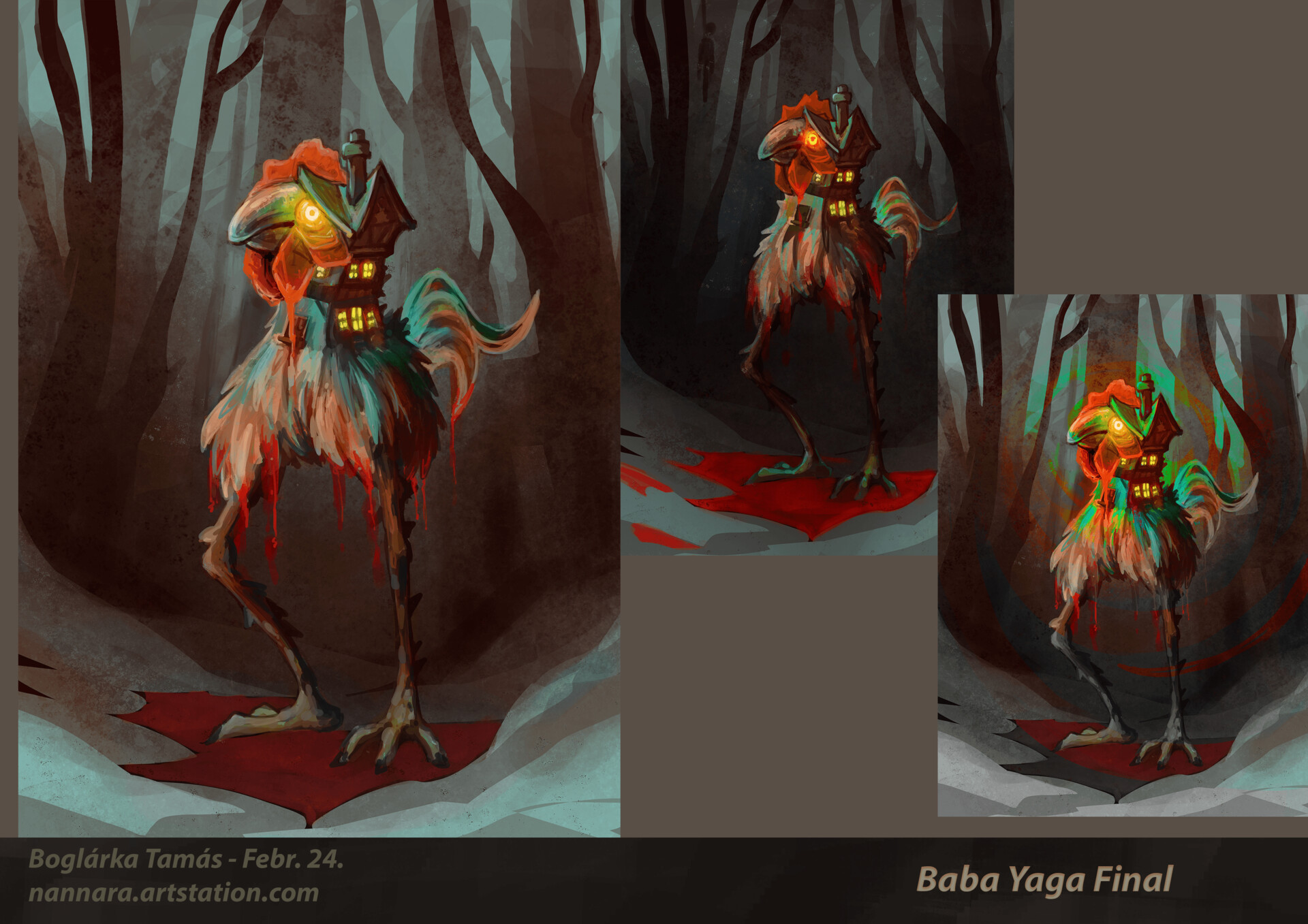 ArtStation - Baba Yaga's Hut