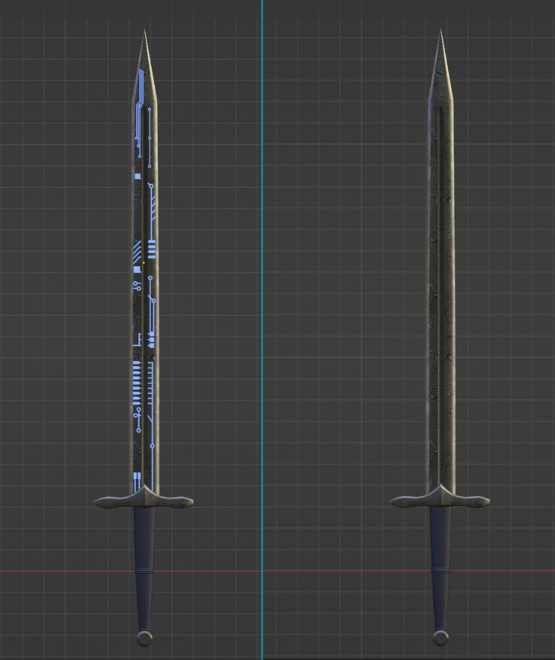 ArtStation - Cyber Sword